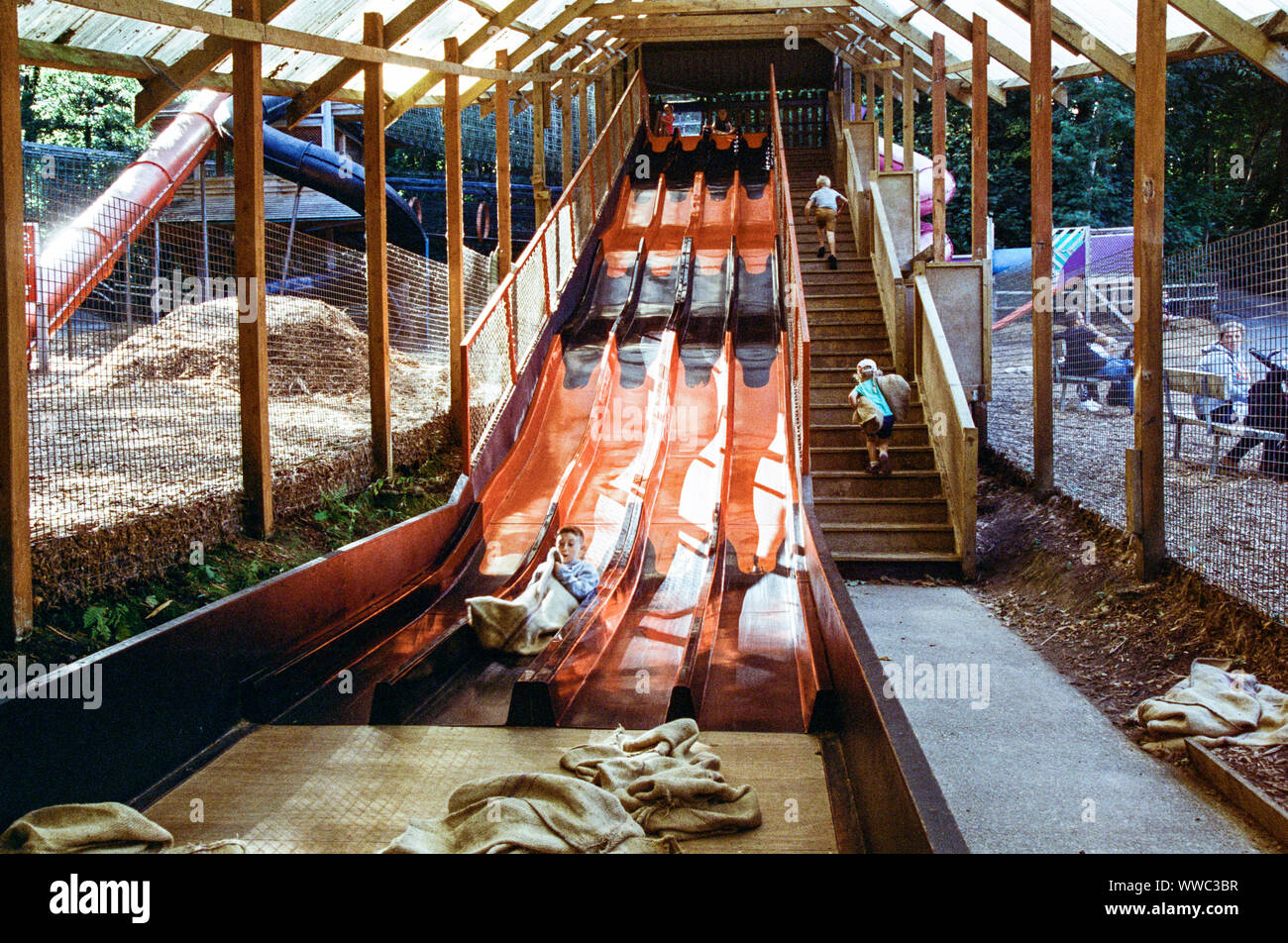 Woodlands Family Theme Park, Totnes, Devon, England, United Kingdom ...
