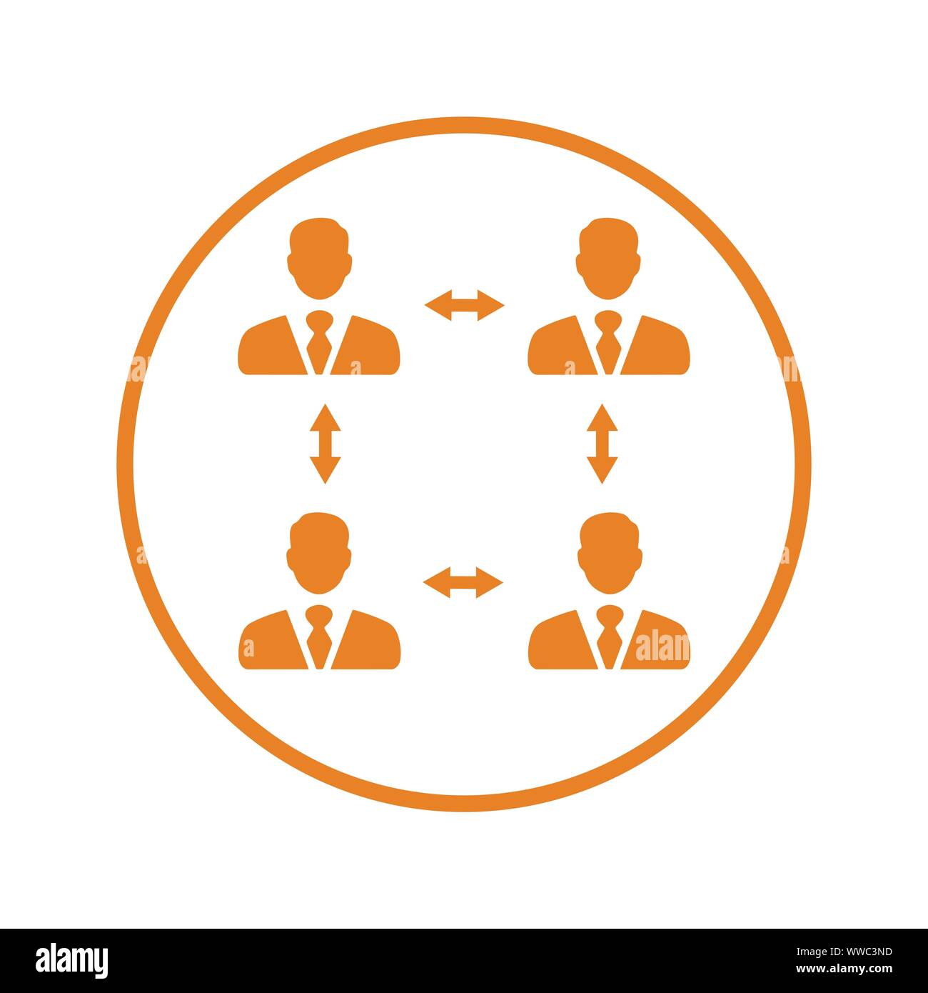 Well organized and fully editable Teamwork, Work Together, Cooperation ...