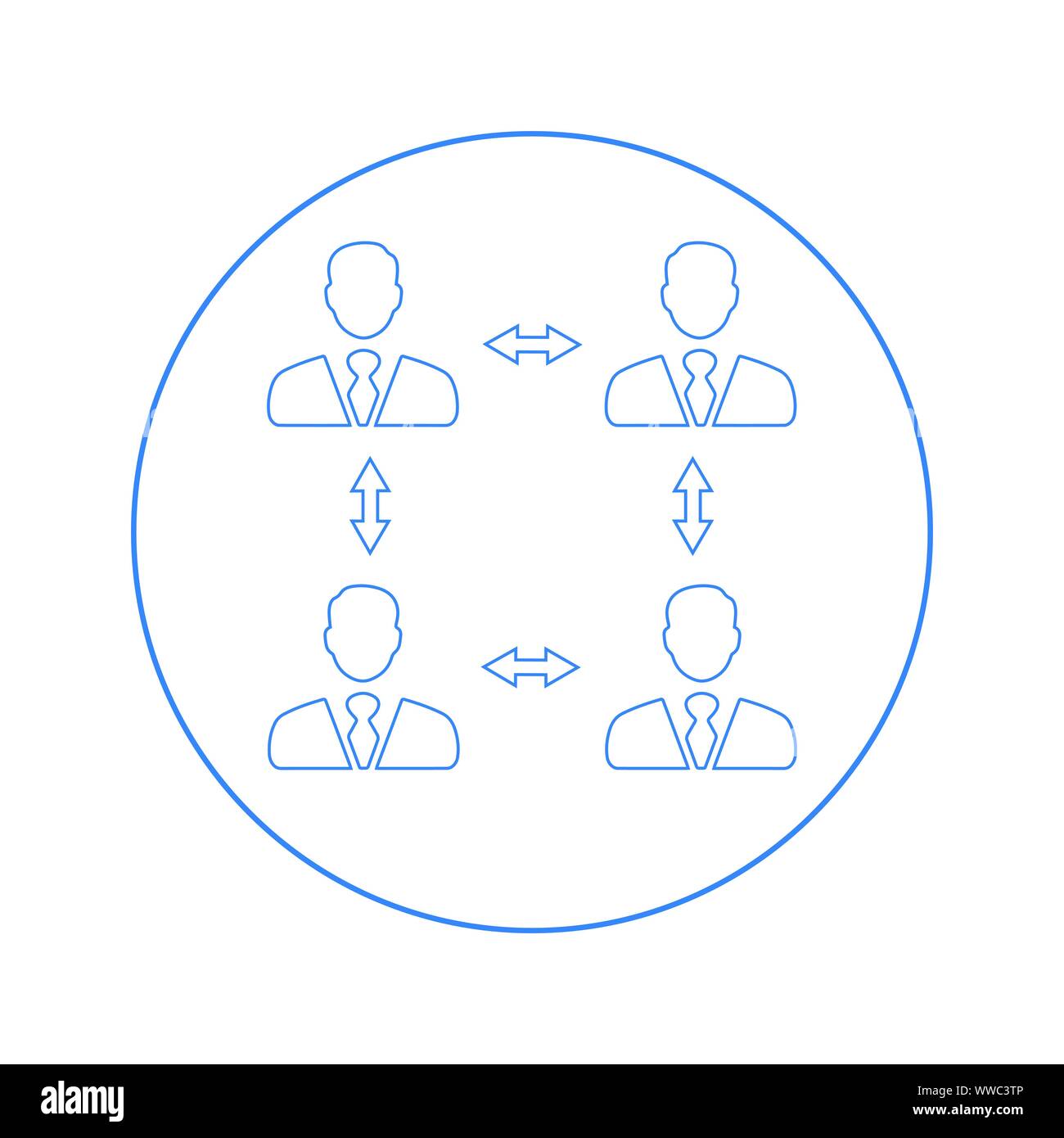 Well organized and fully editable Teamwork, Work Together, Cooperation ...