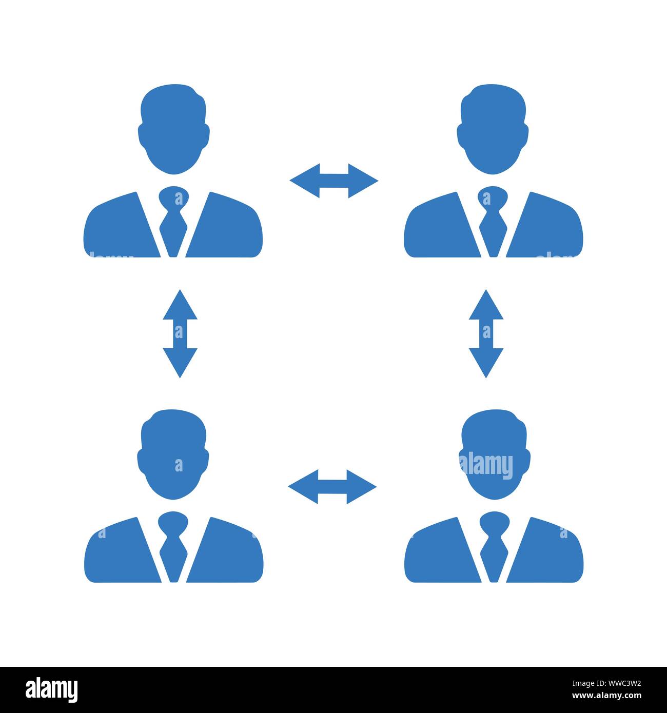 Well organized and fully editable Teamwork, Work Together, Cooperation ...