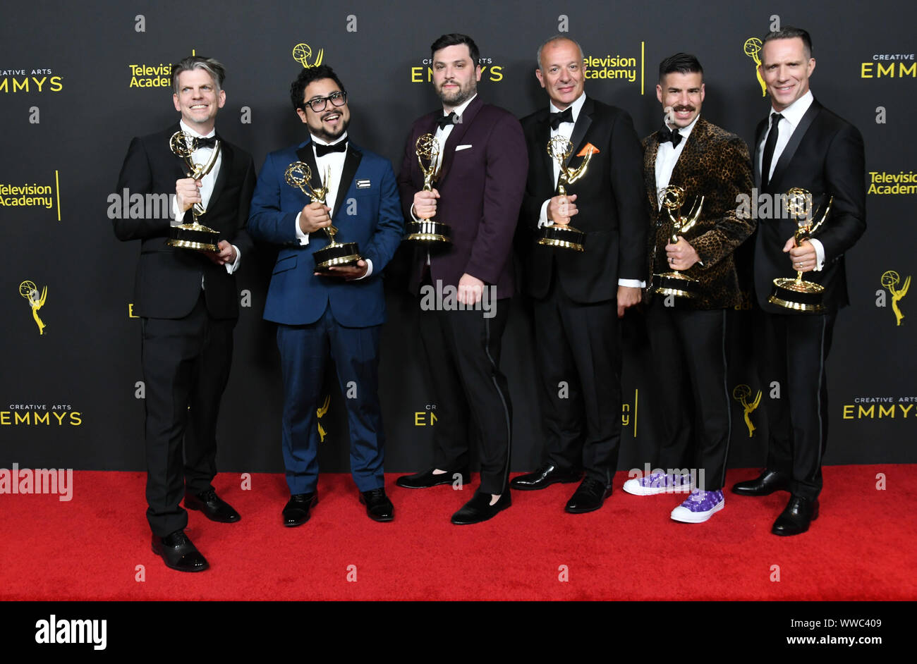 Los Angeles, California, USA. 14th Sep, 2019. Joseph DeShano, Matthew ...