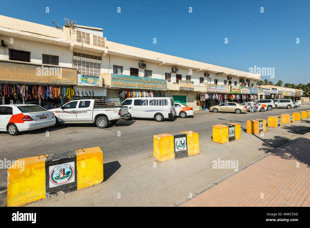 Salalah, Oman - November 12, 2017: Street view of Salalah city at day ...