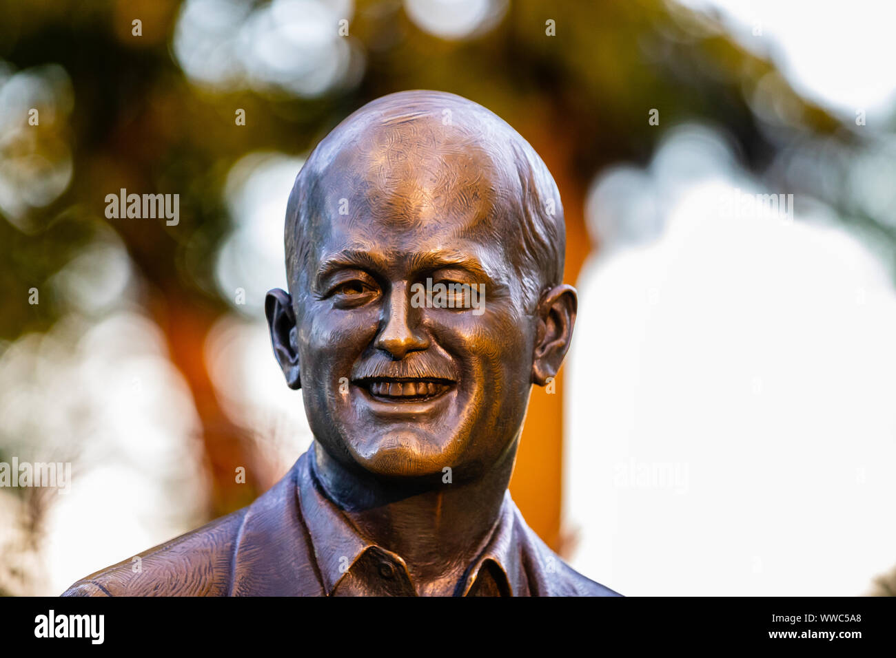 The statue of former NDP and House opposition leader Jack Layton near ...