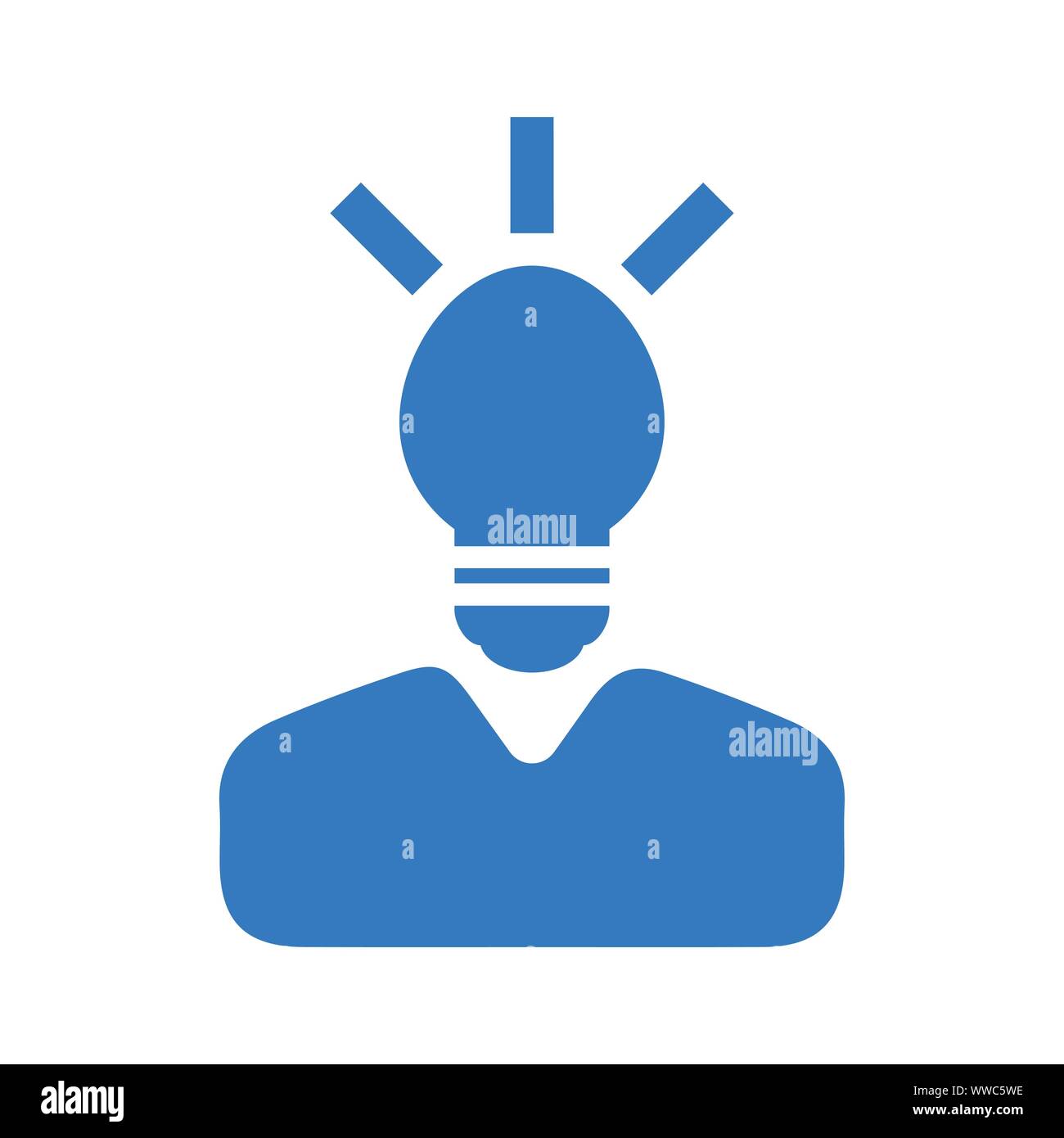 Well organized and fully editable Thinking Icon / Idea Generating for ...