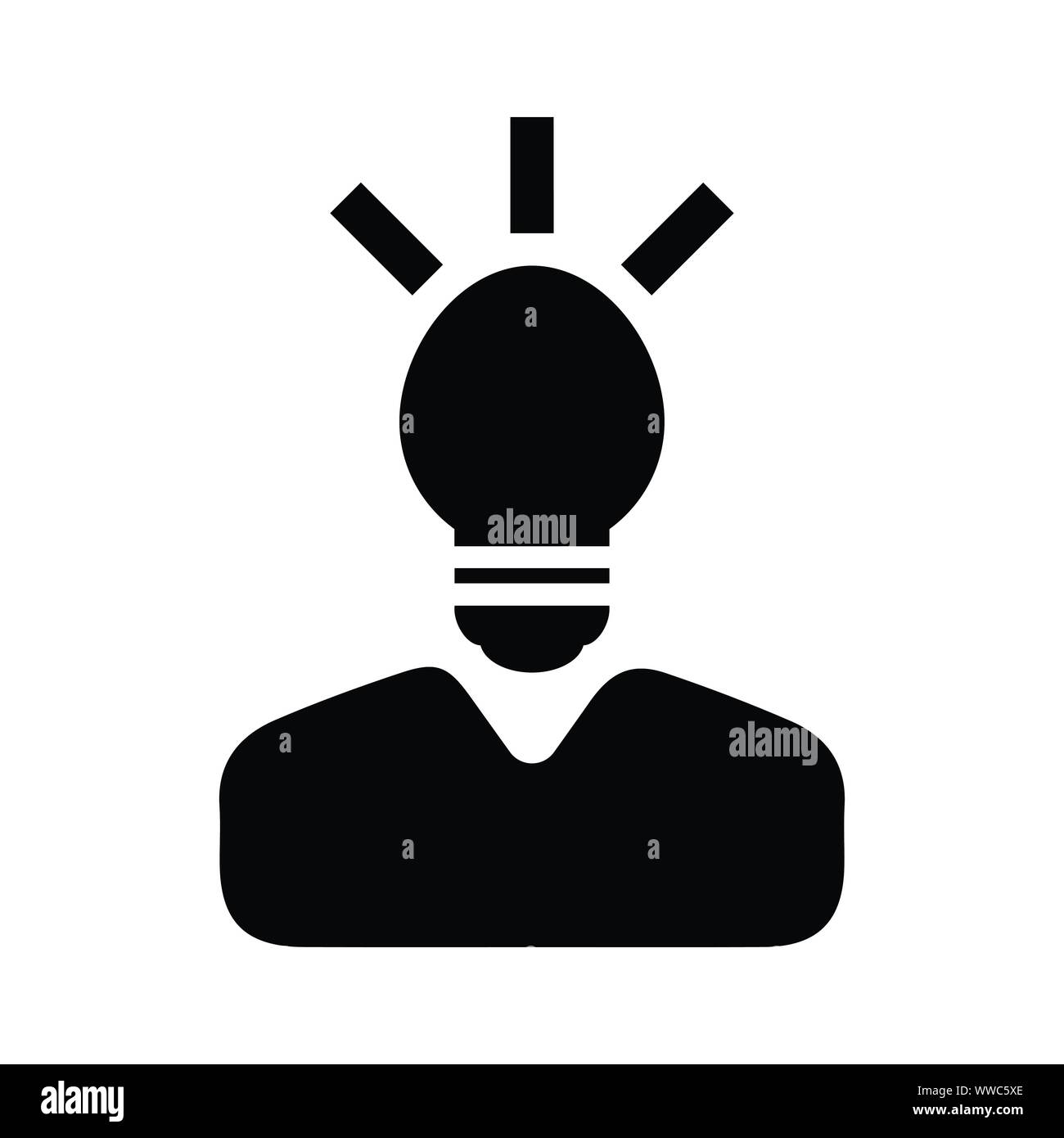 Well organized and fully editable Thinking Icon / Idea Generating for ...