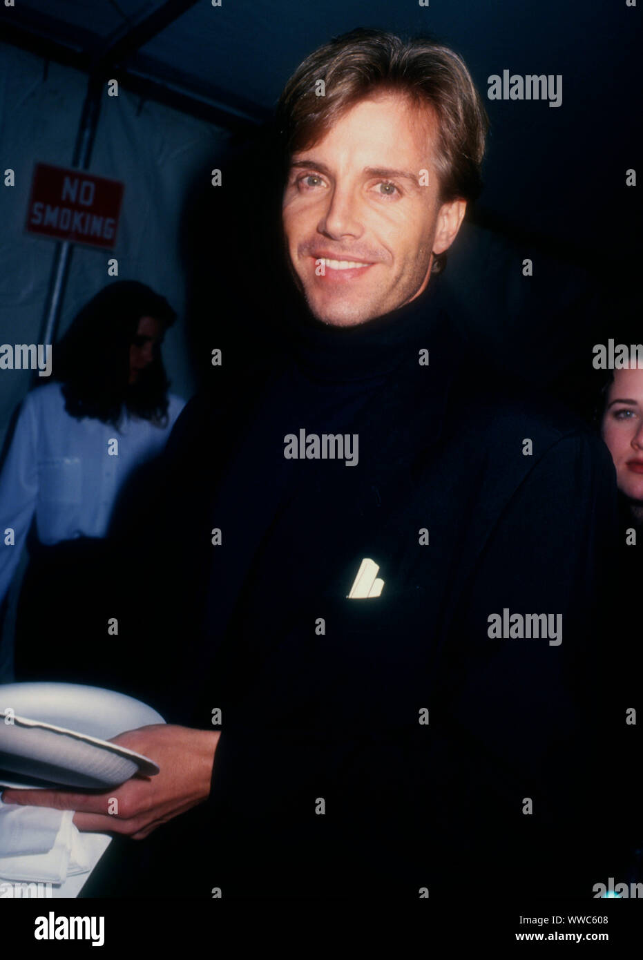 West Hollywood, California, USA 10th December 1994 Actor Wolf Larson ...