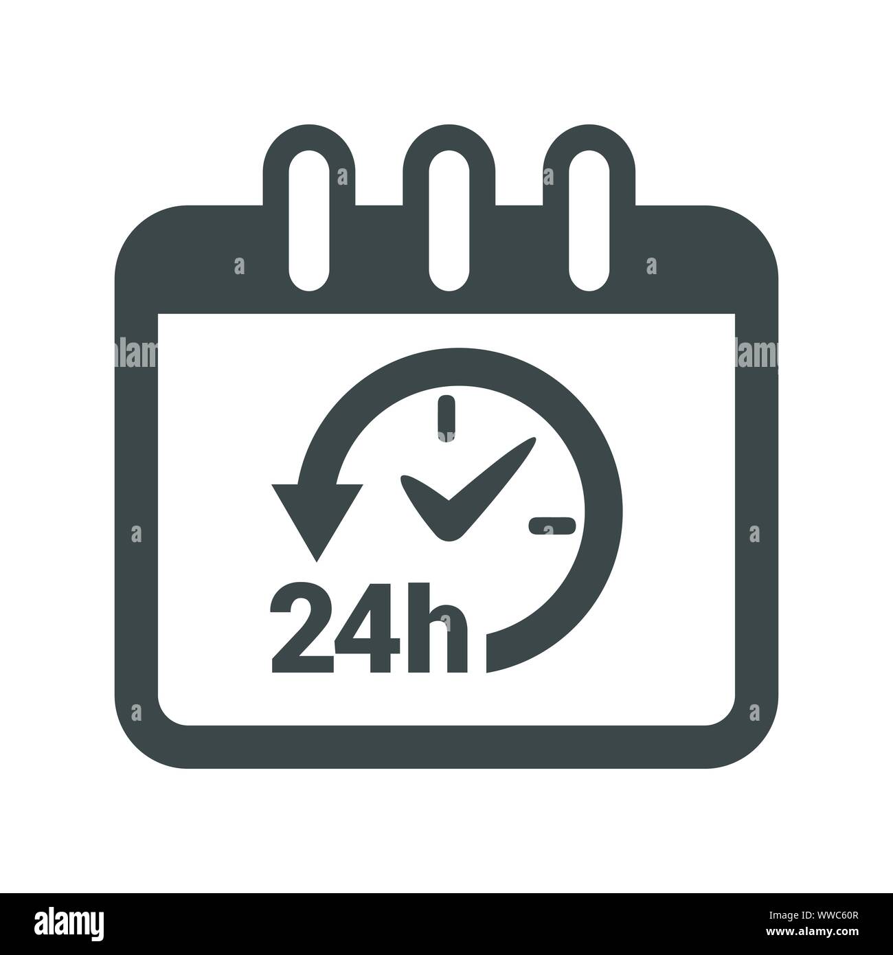 Well organized and fully editable Time Management Icon for any use like ...