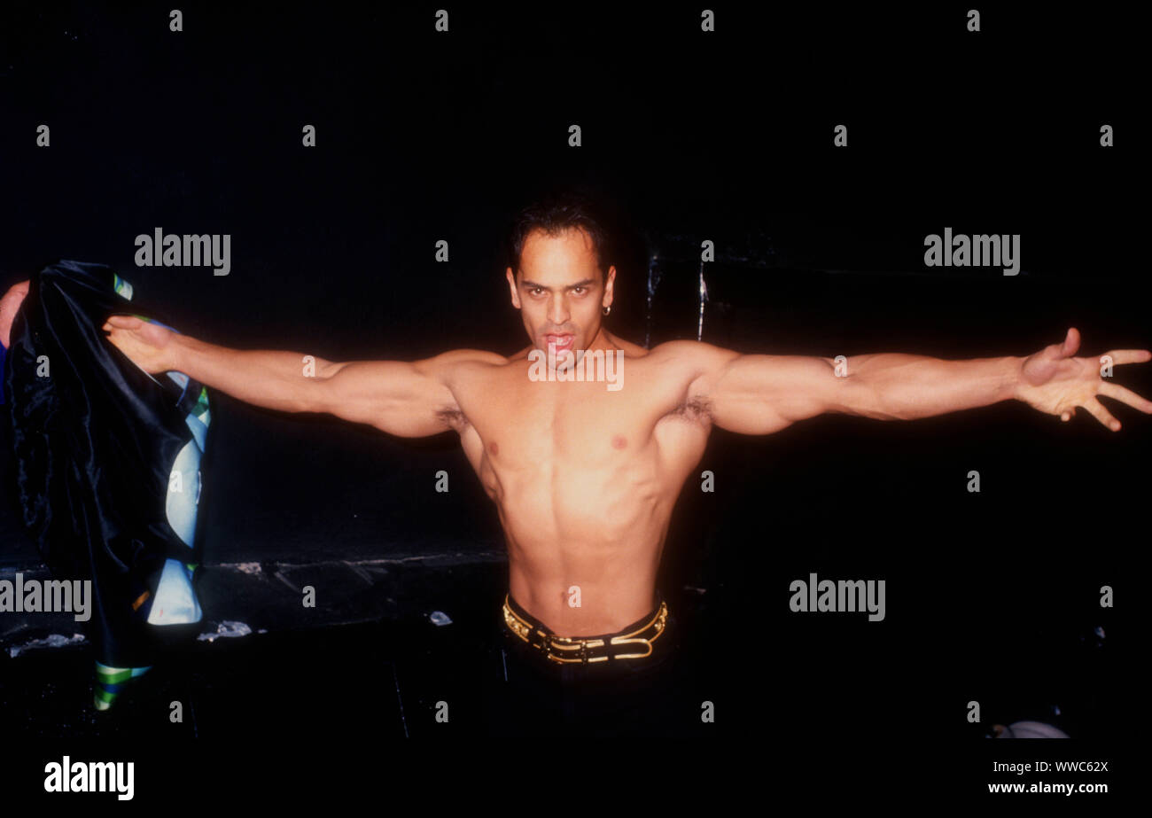 West Hollywood, California, USA 10th December 1994 Actor/model Apollo ...