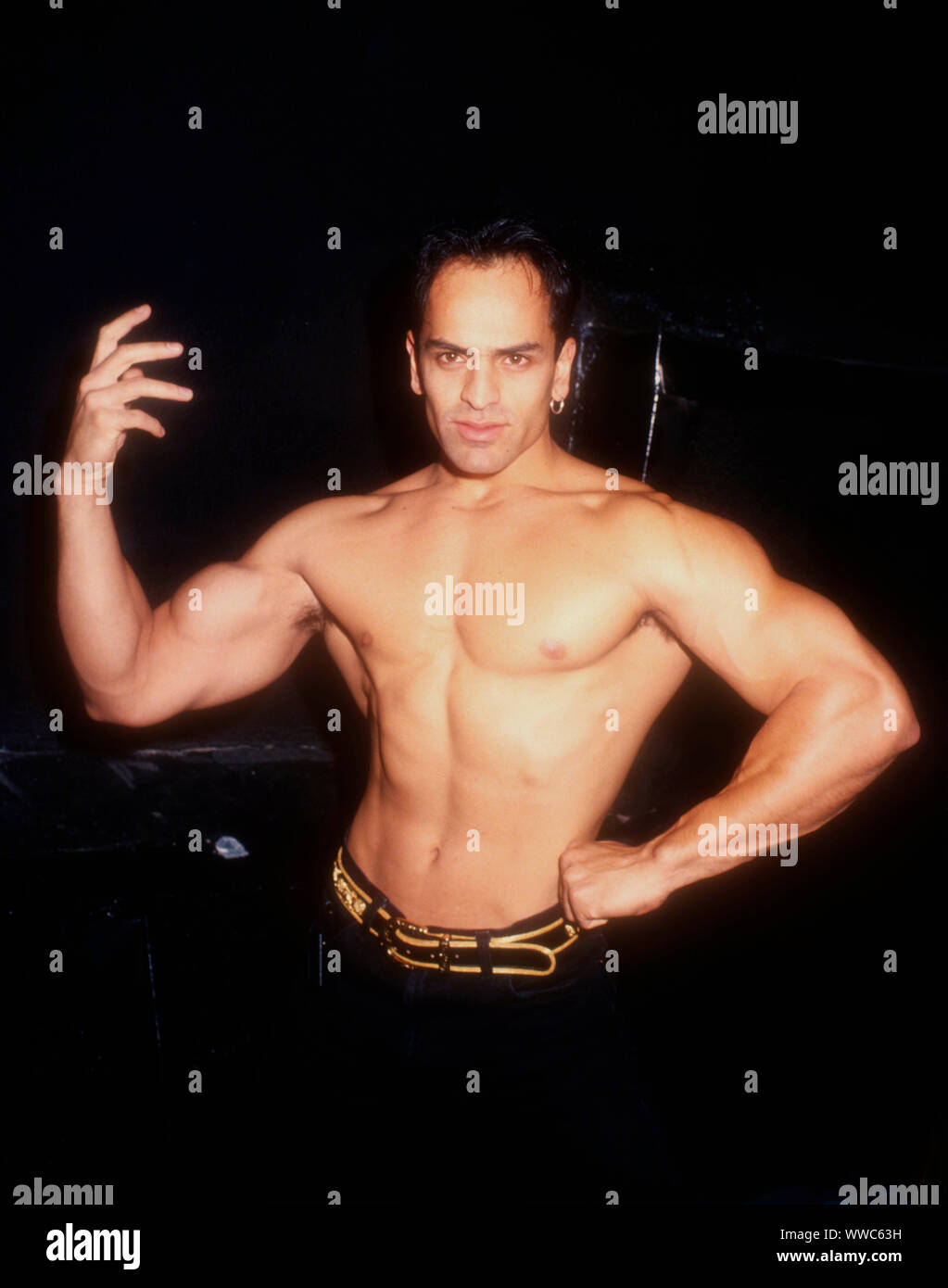 West Hollywood, California, USA 10th December 1994 Actor/model Apollo ...