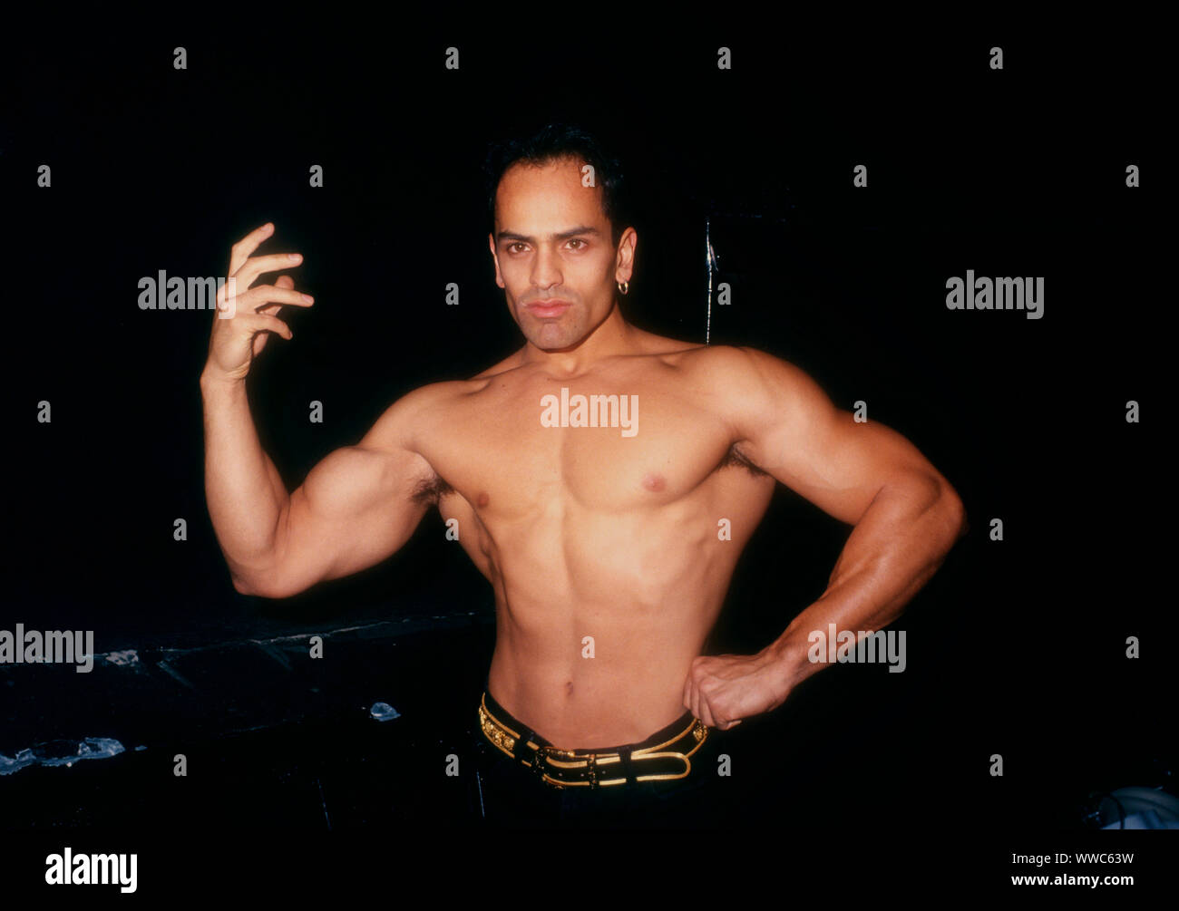 West Hollywood, California, USA 10th December 1994 Actor/model Apollo ...