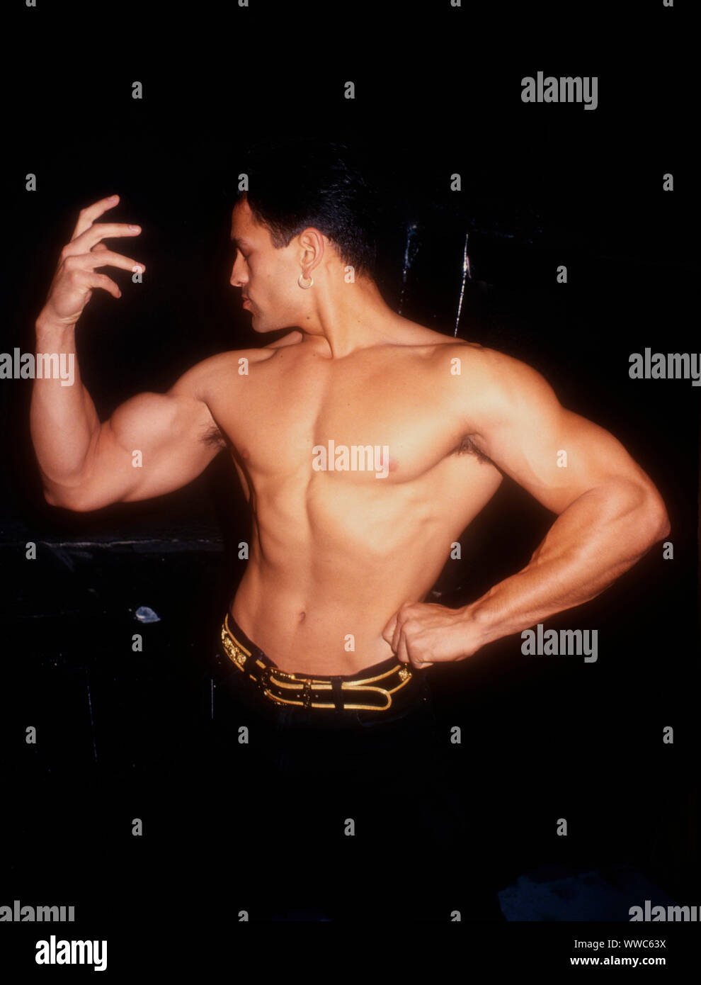 West Hollywood, California, USA 10th December 1994 Actor/model Apollo ...