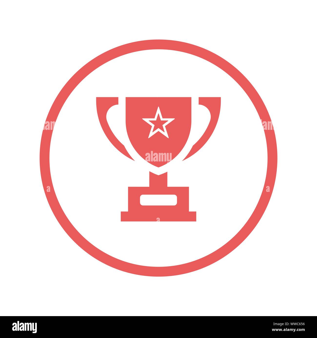 Prize, winner, achievement, victory champion icon Stock Vector Image ...