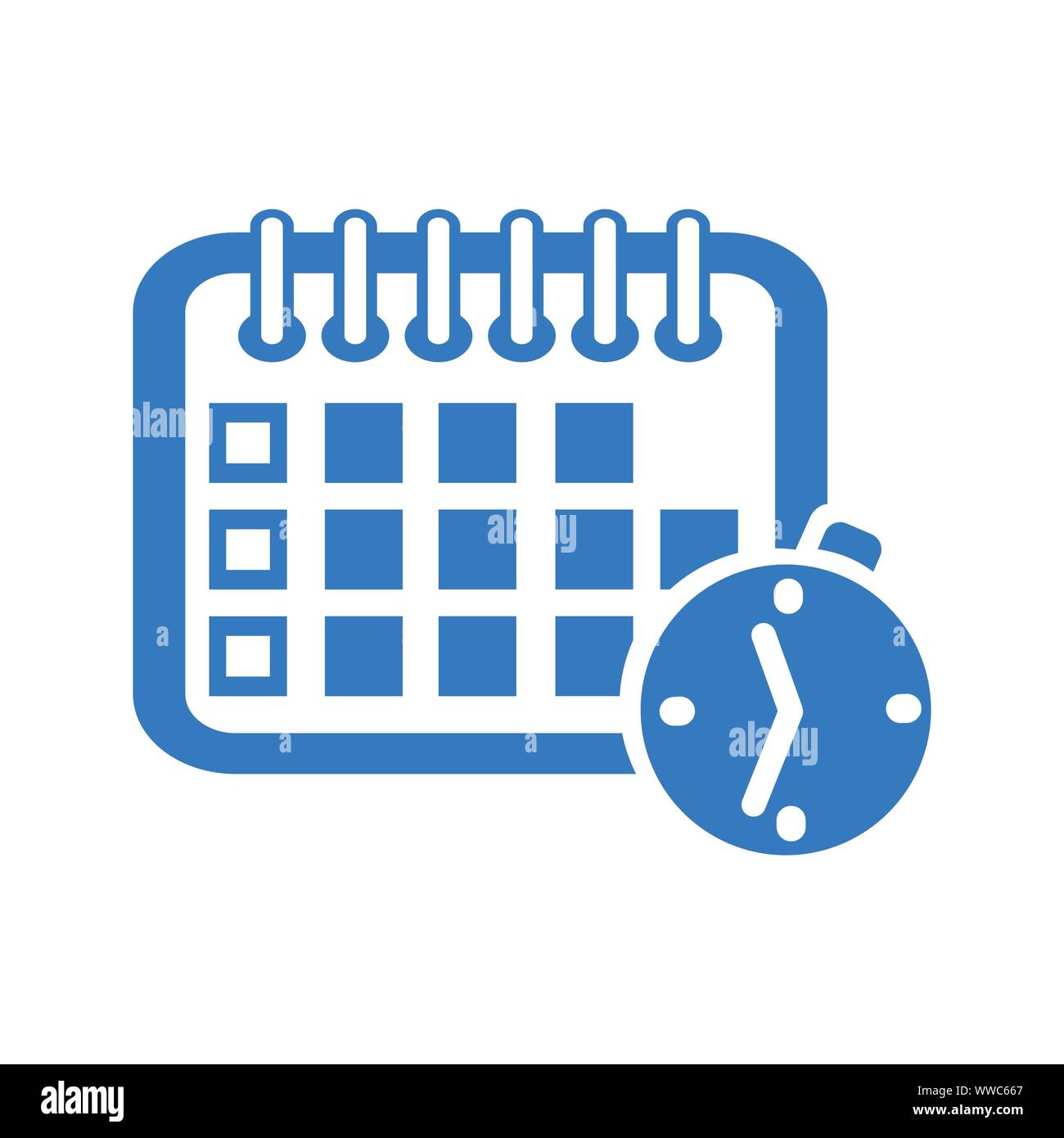 Well organized and fully editable Timer Icon / Schedule / Calendar for ...