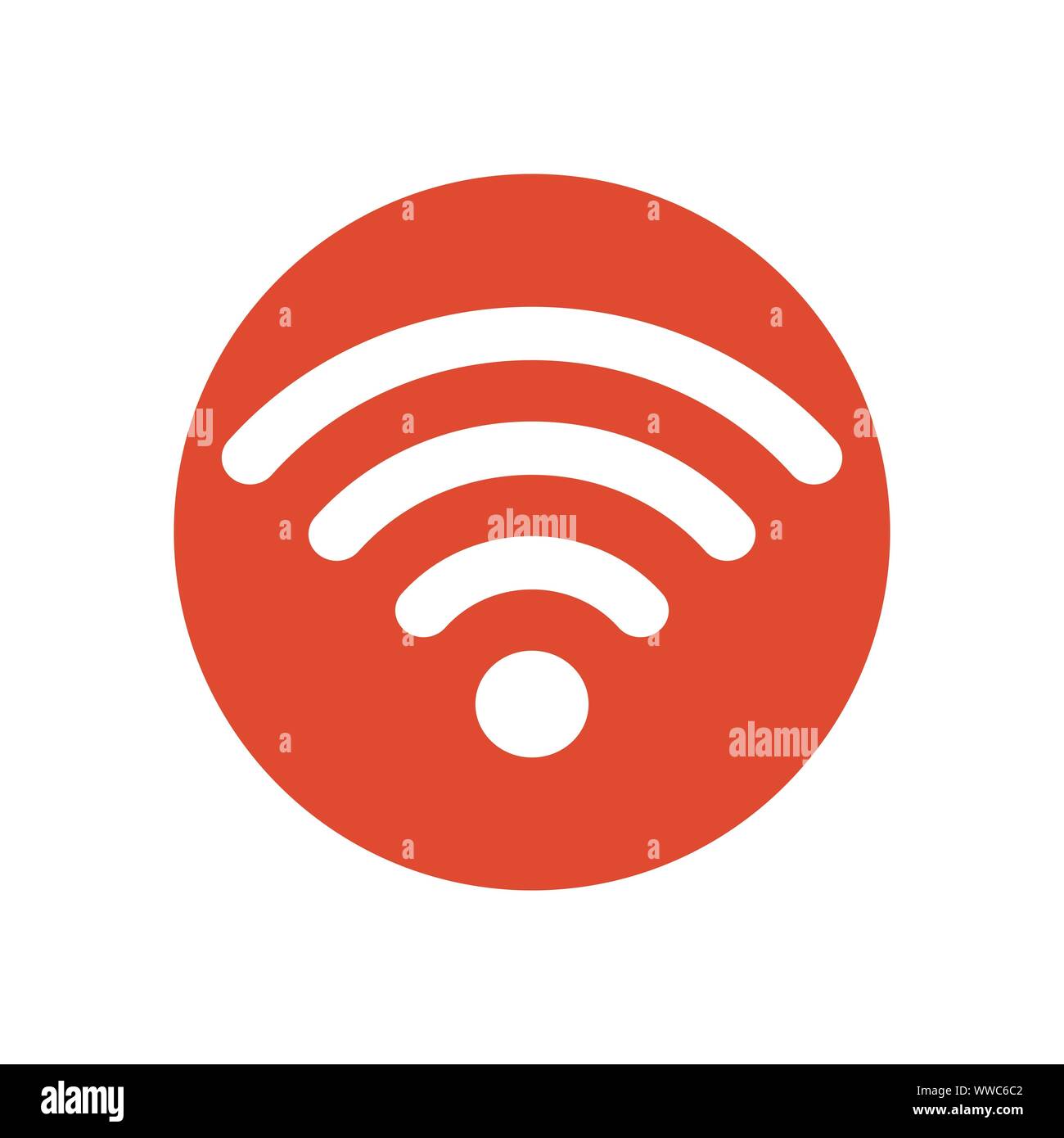 Beautiful design and fully editable WiFi Icon for commercial, print ...