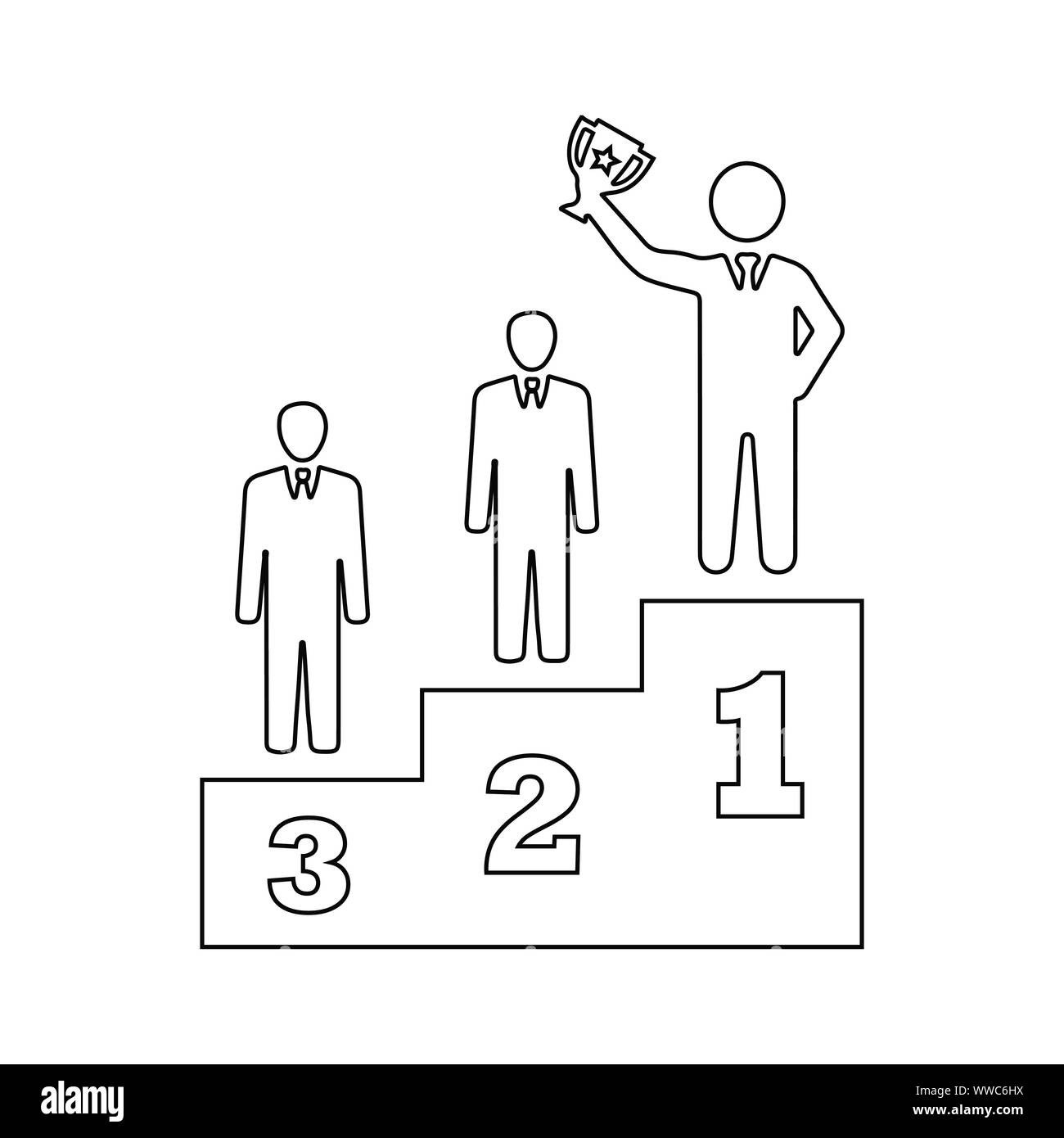 Well organized and fully editable Pillar of Victory Icon, Standing on ...