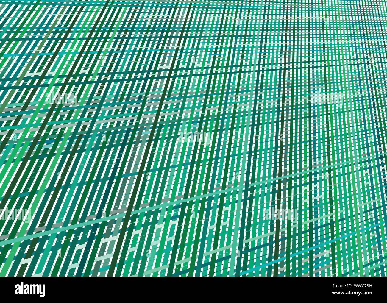 Grid, mesh with dynamic lines. Intersecting stripes. Irregular grating ...