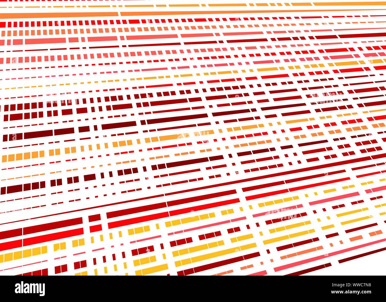 Grid, mesh with intermittent, dashed lines. Intersecting dynamic ...