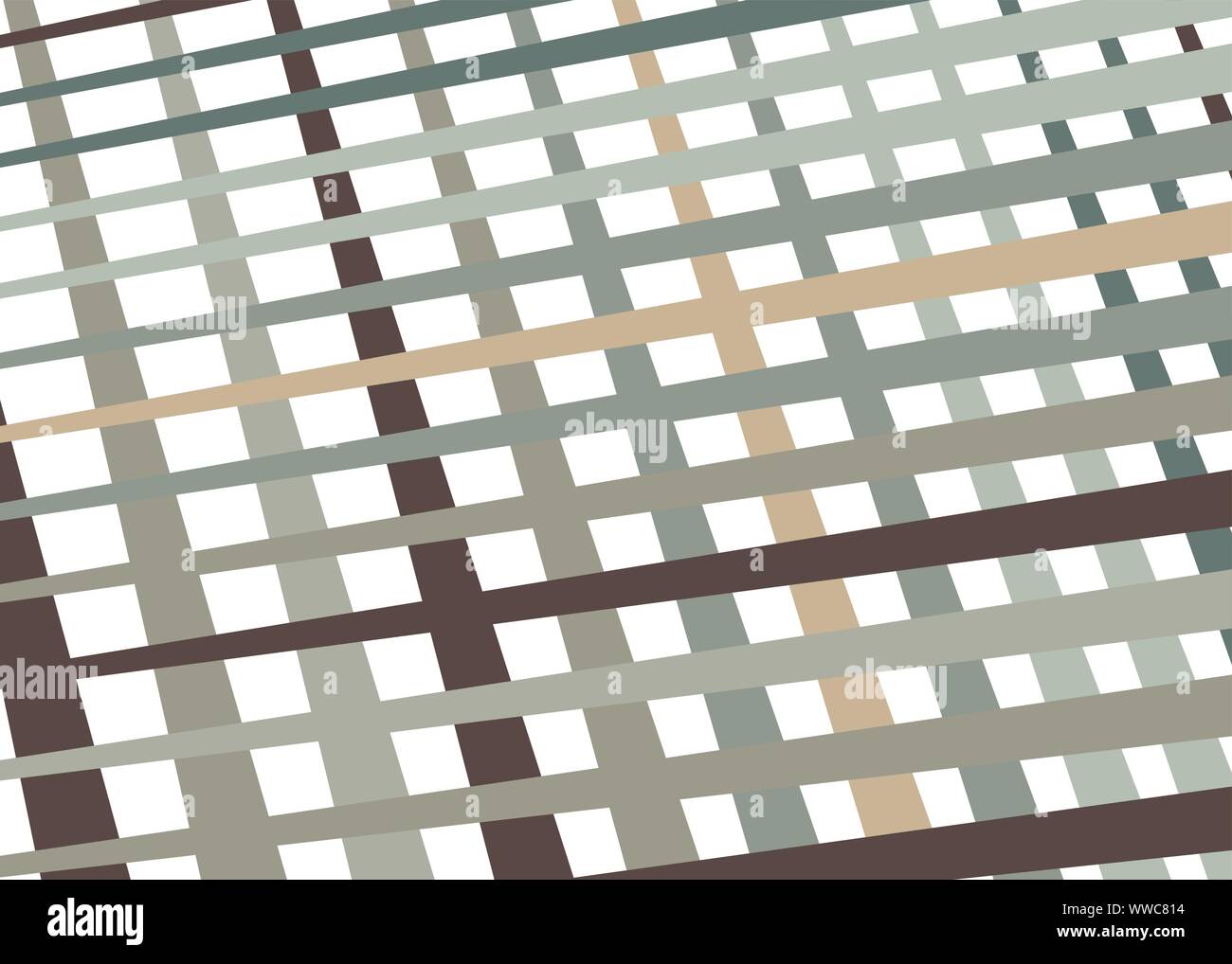 Grid, mesh with dynamic lines. Intersecting stripes. Irregular grating ...