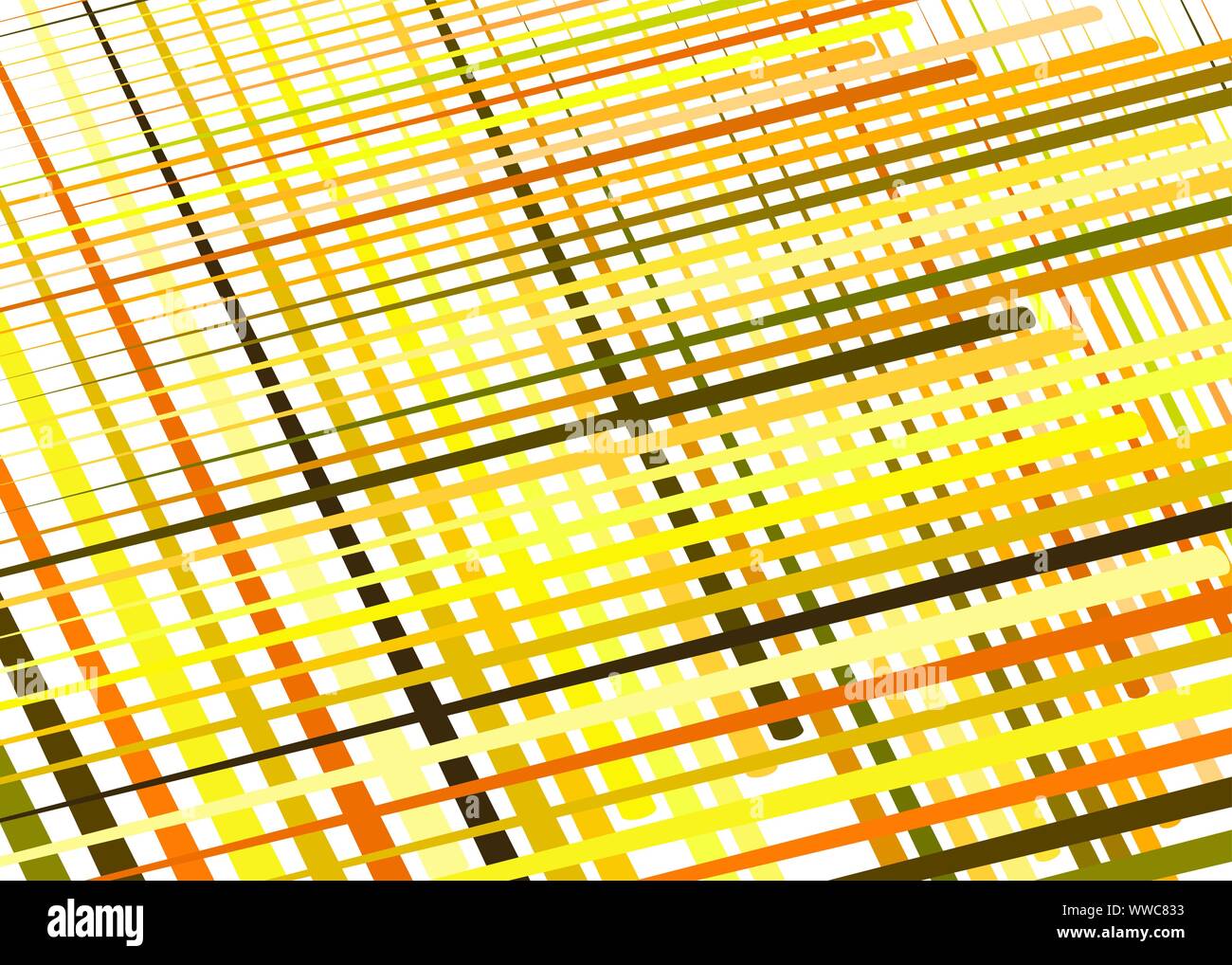 Grid, mesh with dynamic lines. Intersecting stripes. Irregular grating ...