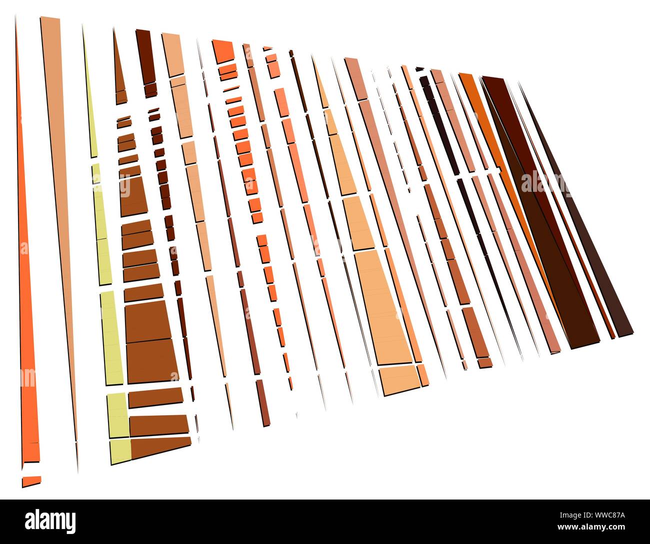 Grid, mesh with intermittent, dashed lines. Intersecting dynamic ...