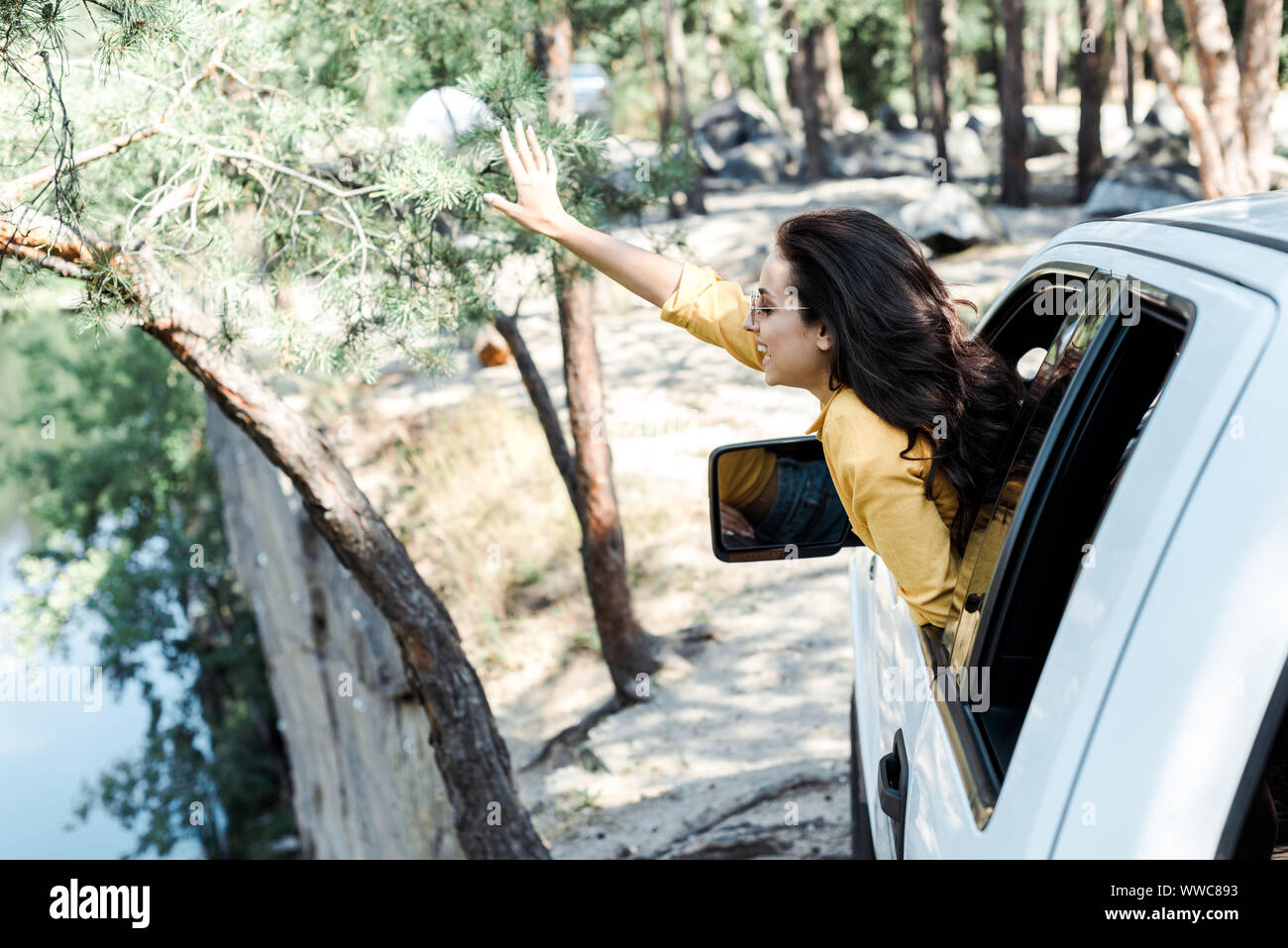Waving From Window High Resolution Stock Photography and Images - Alamy