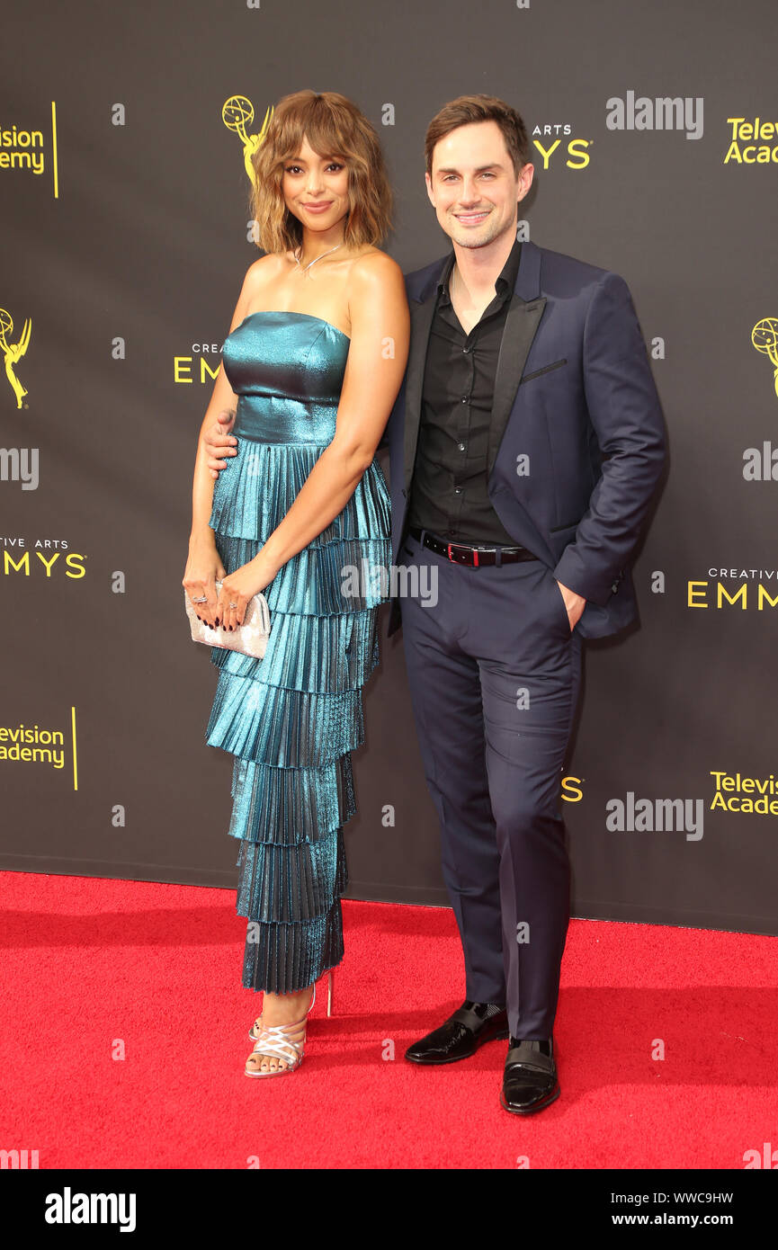 Los Angeles, USA. 14th Sep, 2019. Amber Stevens West, Andrew J. West ...