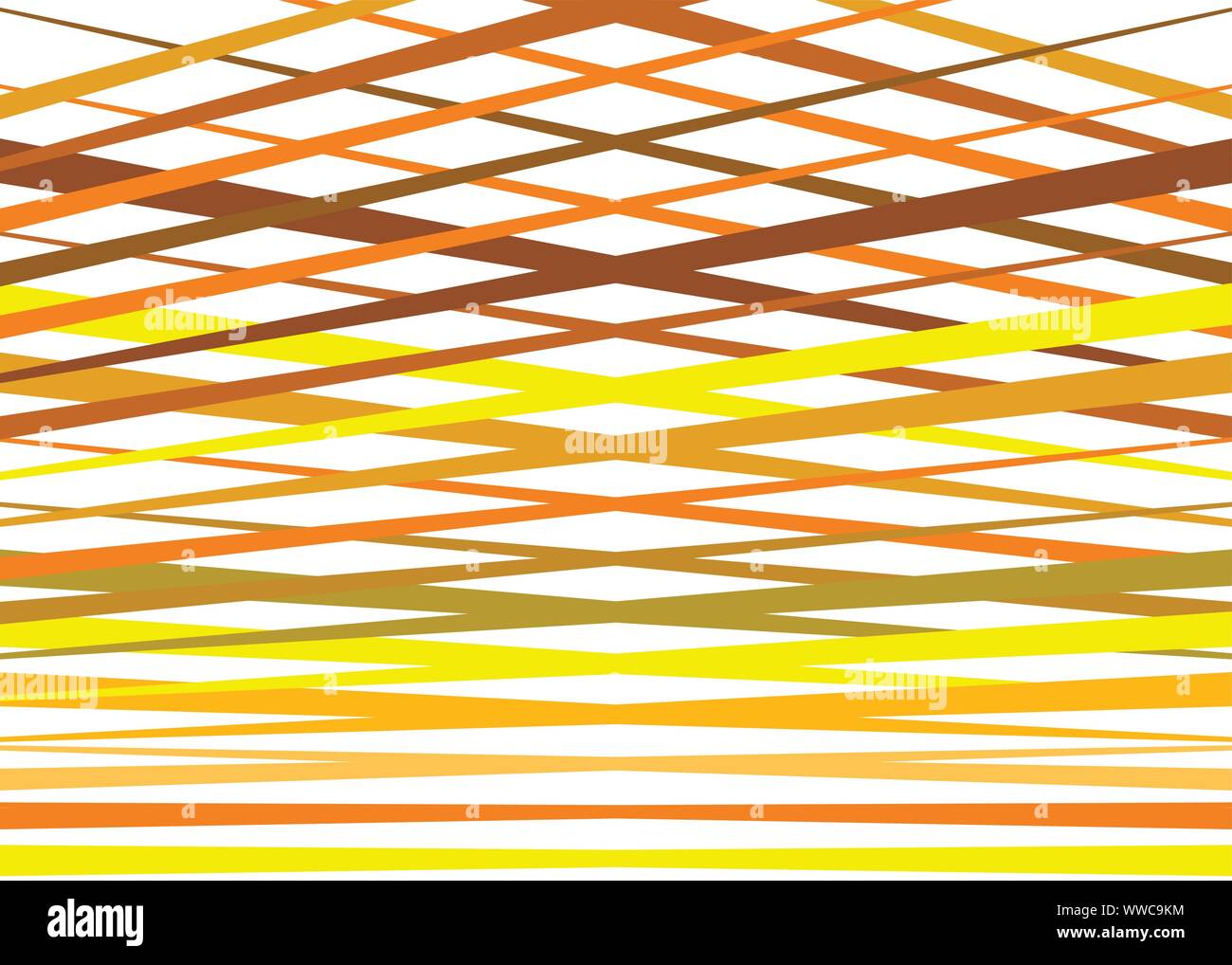 Grid, mesh with dynamic lines. Intersecting stripes. Irregular grating ...