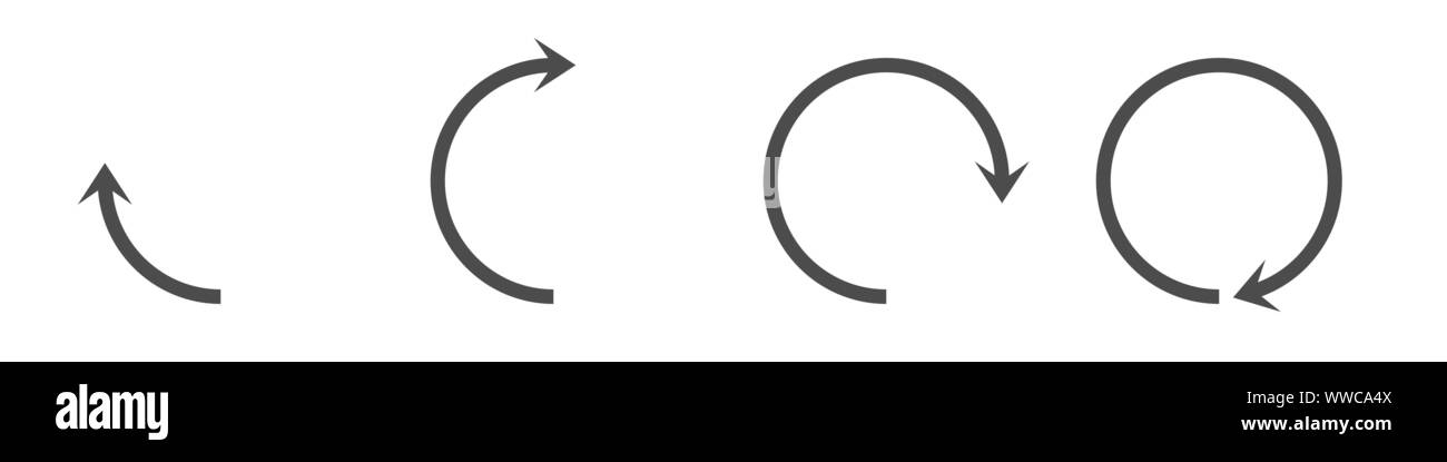 Arrow icon set. Arrows, direction cursor click elements Vector ...