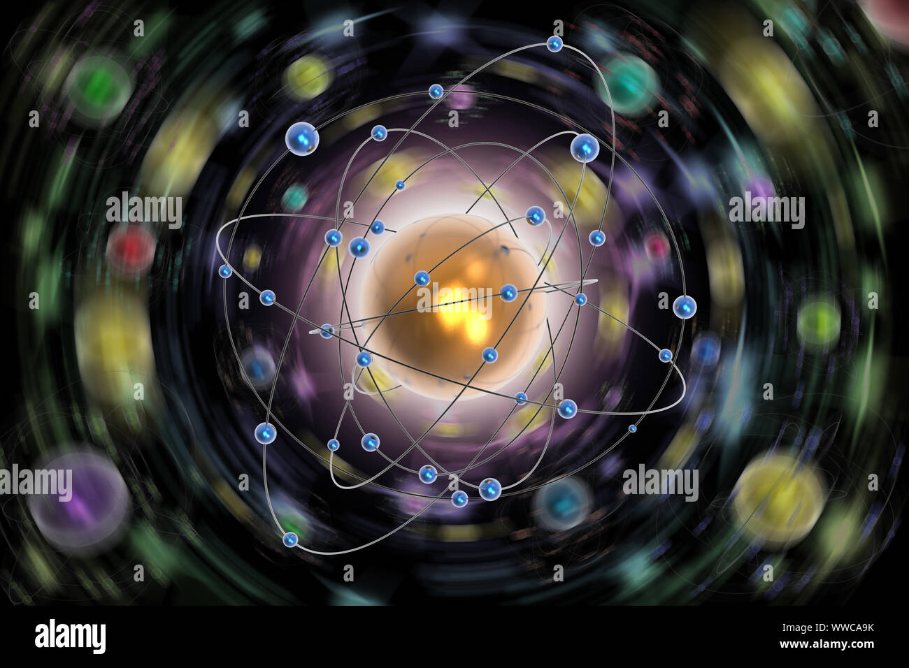 Atoms And Molecules High Resolution Stock Photography and Images - Alamy