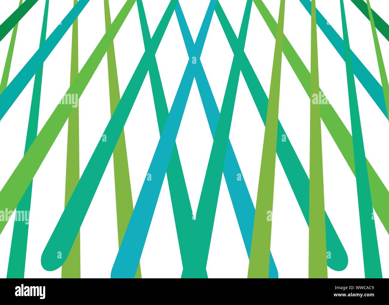Grid, mesh with dynamic lines. Intersecting stripes. Irregular grating ...