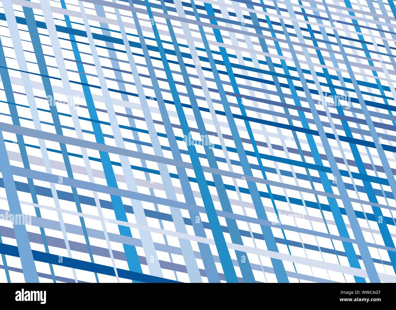 Grid, mesh with dynamic lines. Intersecting stripes. Irregular grating ...