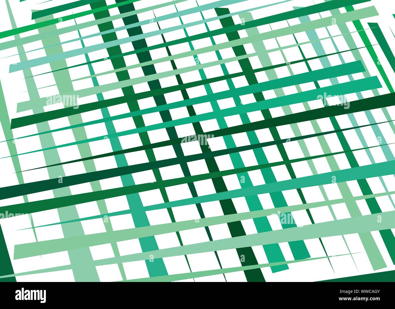 Grid, mesh with dynamic lines. Intersecting stripes. Irregular grating ...