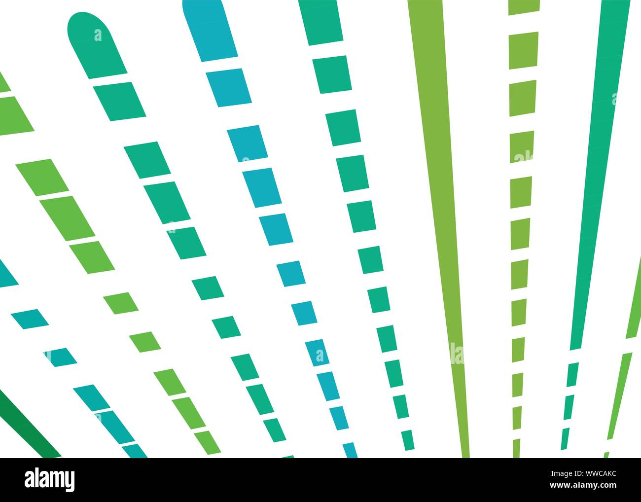 Grid, mesh with intermittent, dashed lines. Intersecting dynamic ...