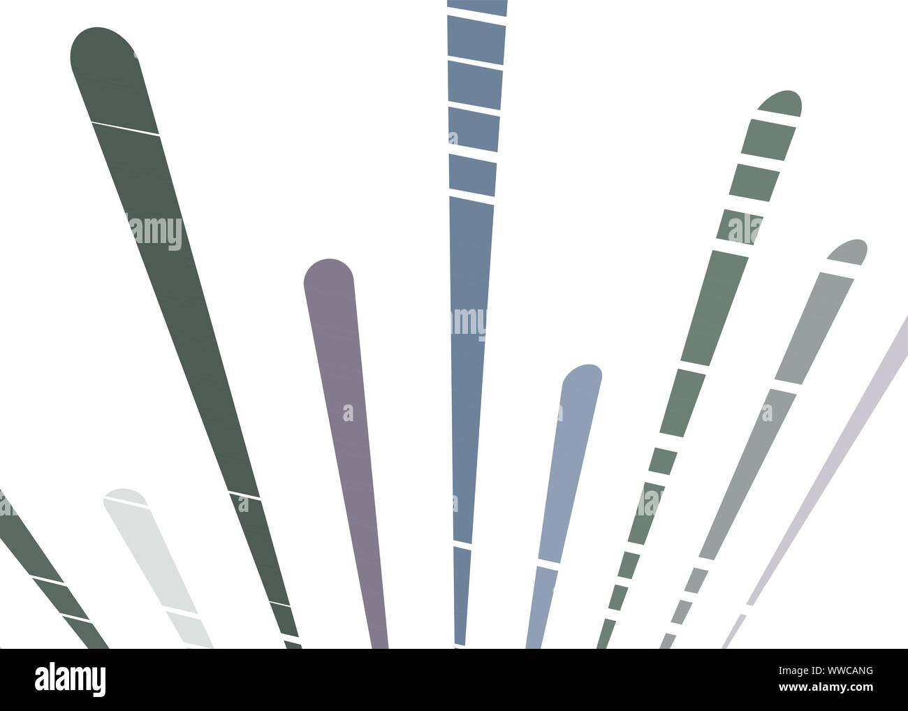 Grid, mesh with intermittent, dashed lines. Intersecting dynamic ...