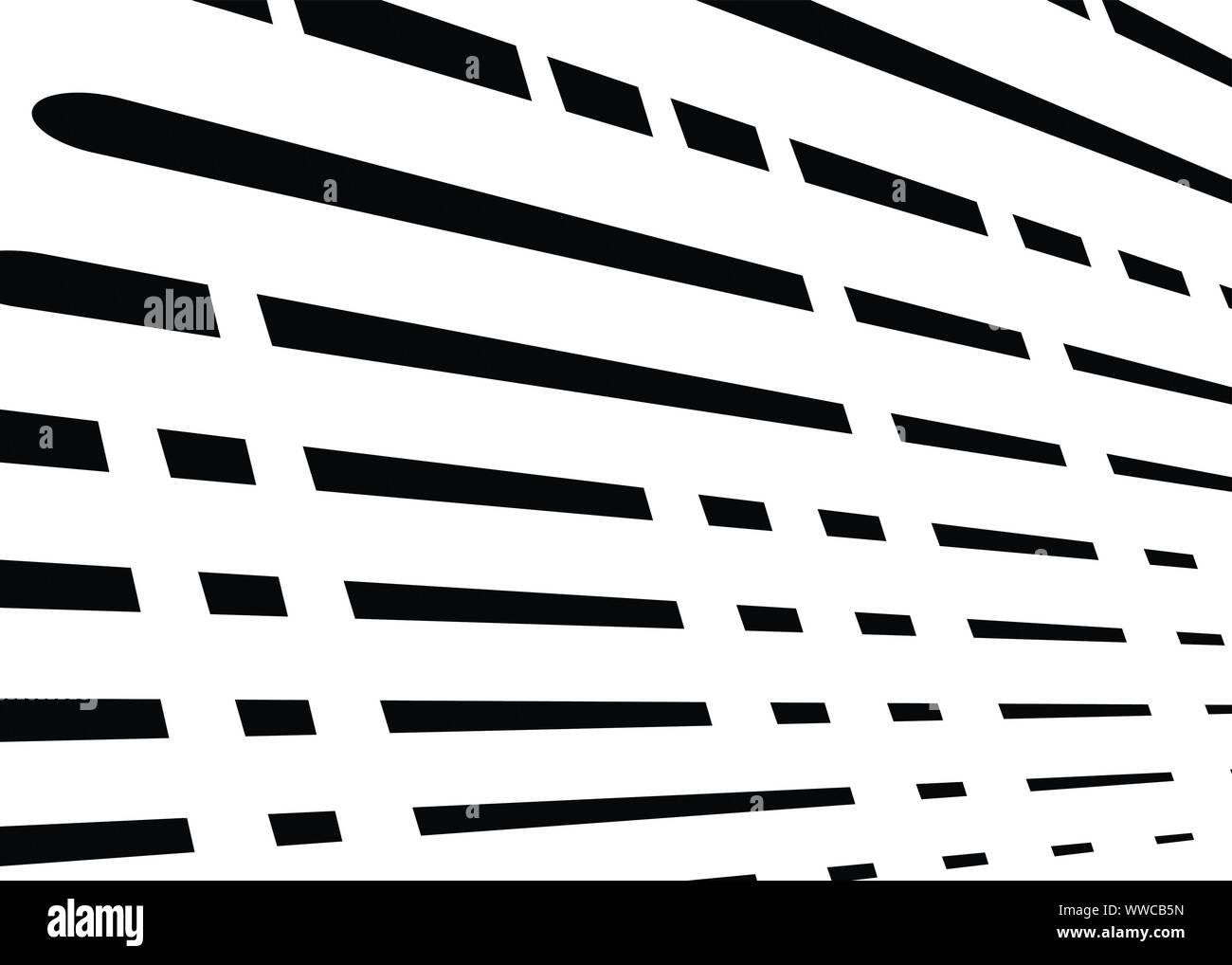 Grid, mesh with intermittent, dashed lines. Intersecting dynamic ...