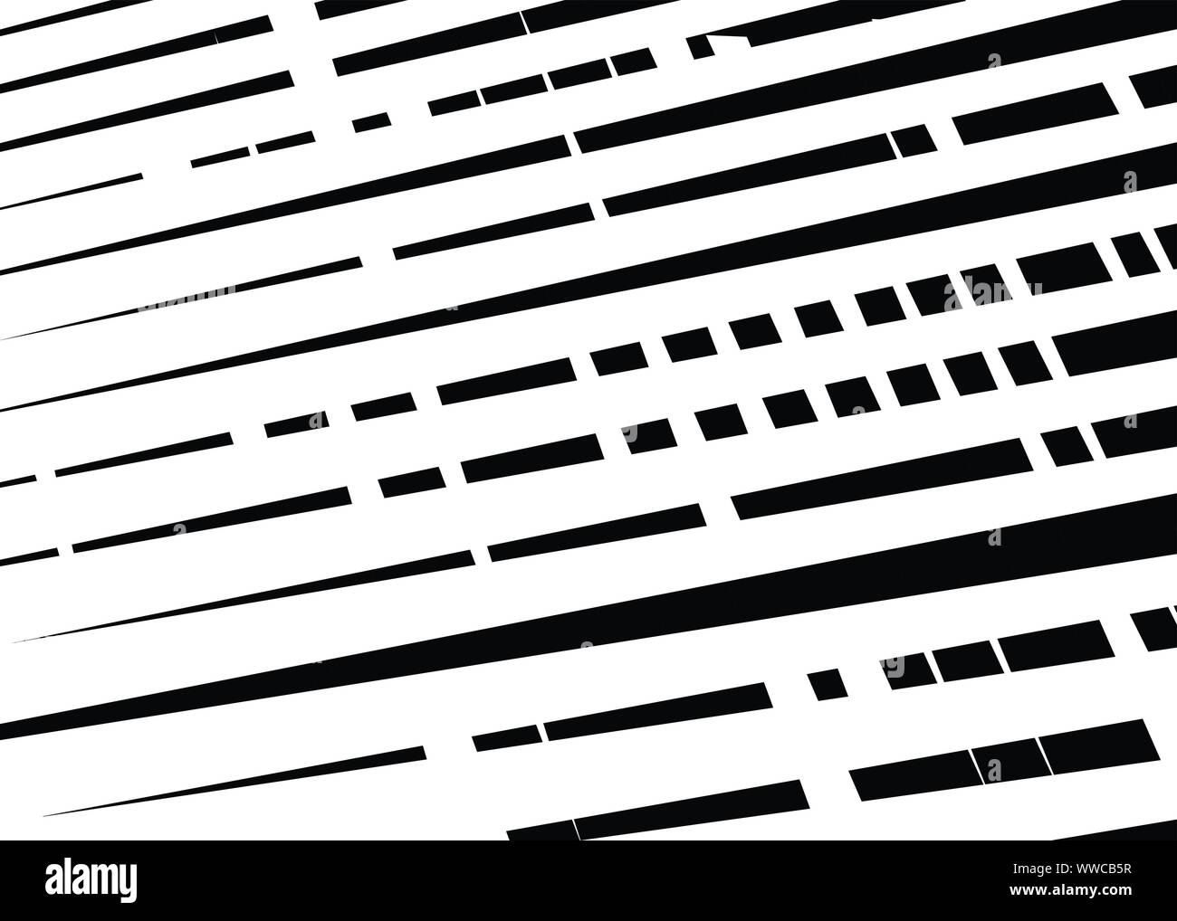 Grid, mesh with intermittent, dashed lines. Intersecting dynamic ...