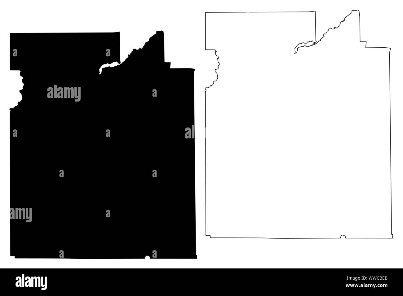 Andalusia alabama map Stock Vector Images - Alamy