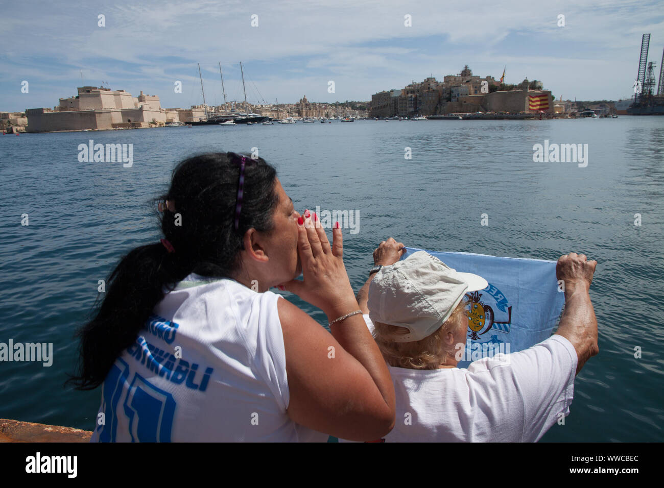 Regatta Grand Harbour Malta Stock Photo - Alamy