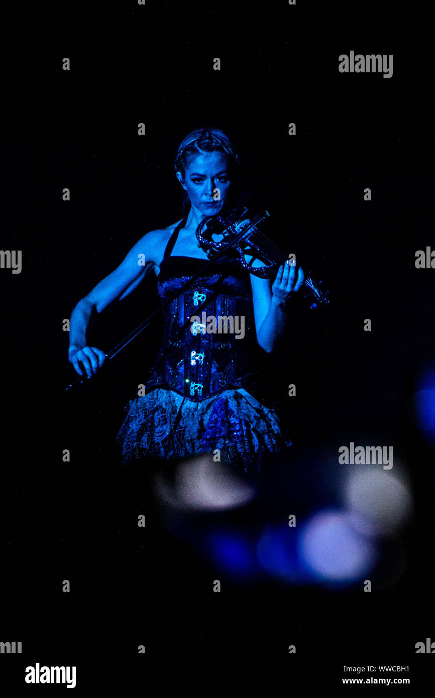 American violinist, singer and songwriter Lindsey Stirling performs ...