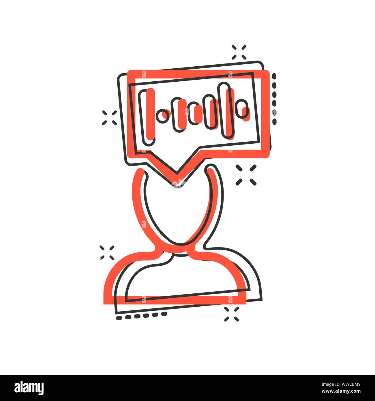 Cartoon voice hi-res stock photography and images - Alamy