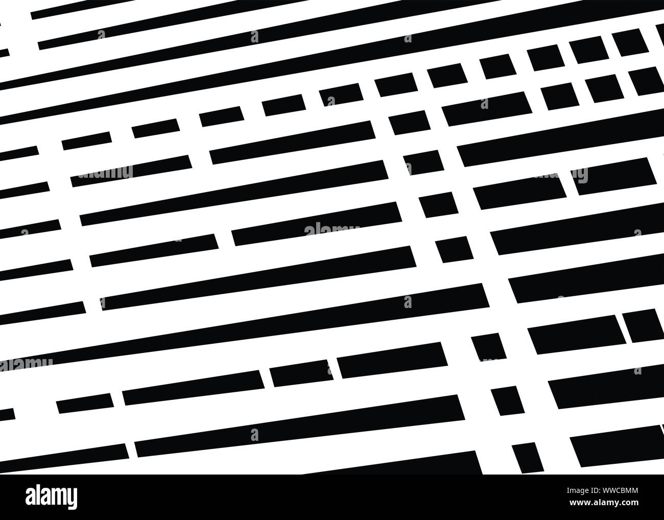 Grid, mesh with intermittent, dashed lines. Intersecting dynamic ...