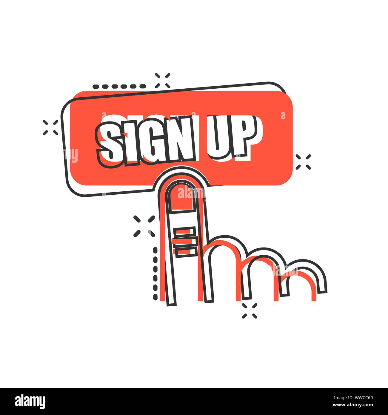 Sign Up Here Icon