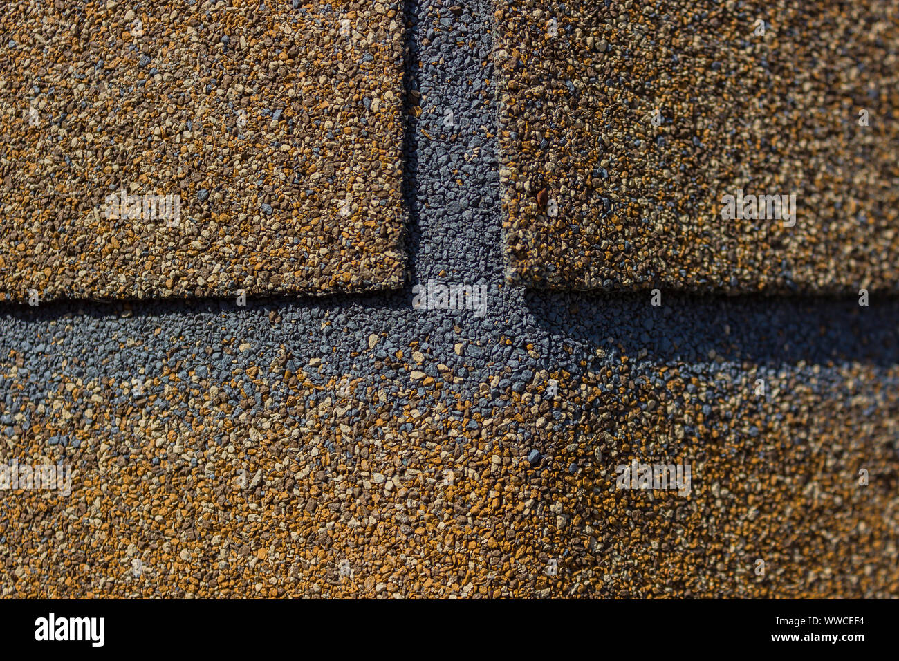 Flexible soft bitumen tile Shinglas. Construction Landscaping Stock ...