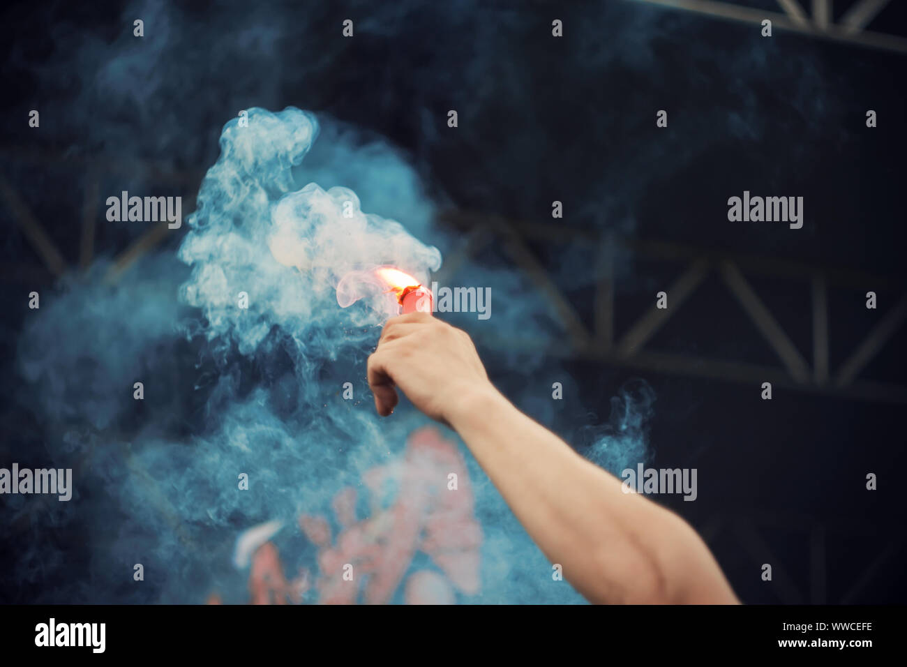 You rock hand signal hi-res stock photography and images - Alamy