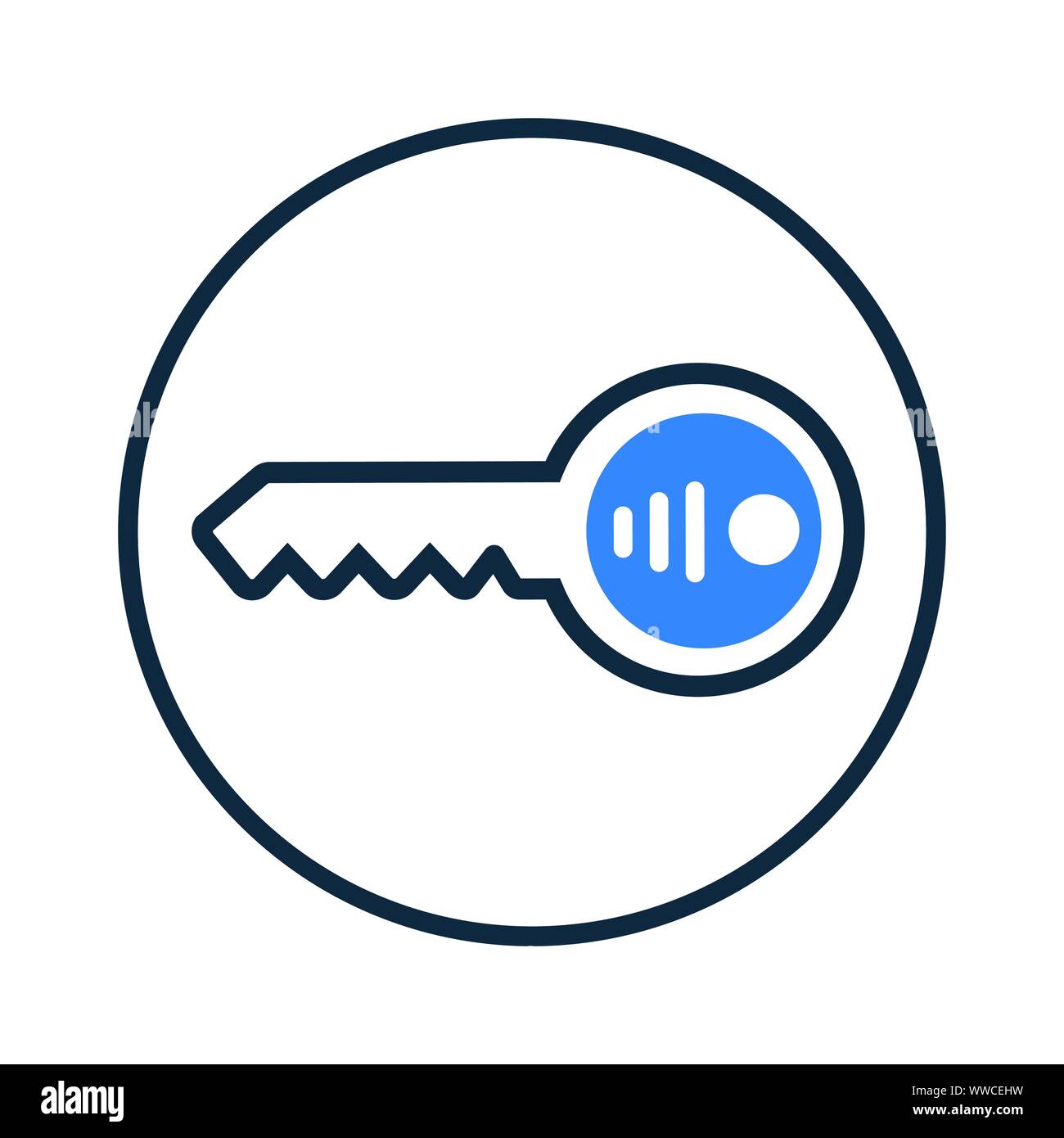 Key Keyword Password Unlock Icon Stock Vector Image And Art Alamy