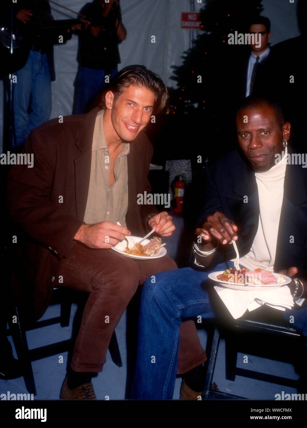 West Hollywood, California, USA 10th December 1994 Model Maximo Morrone ...