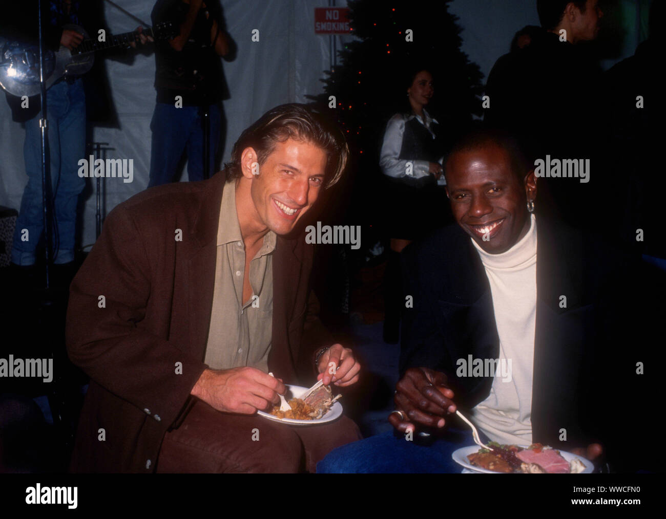 West Hollywood, California, USA 10th December 1994 Model Maximo Morrone ...