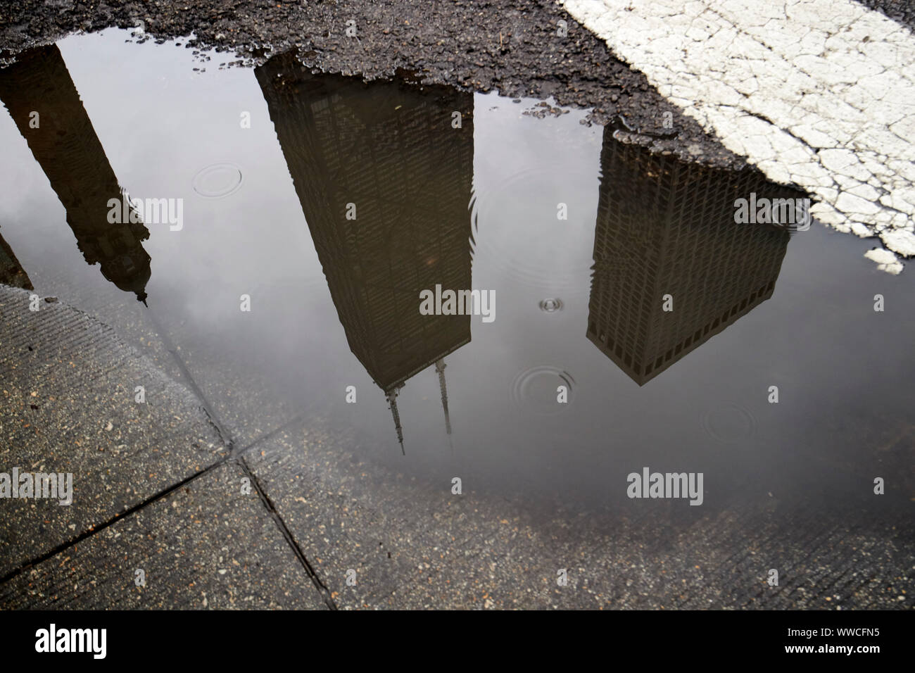 Downtown puddle hi-res stock photography and images - Alamy
