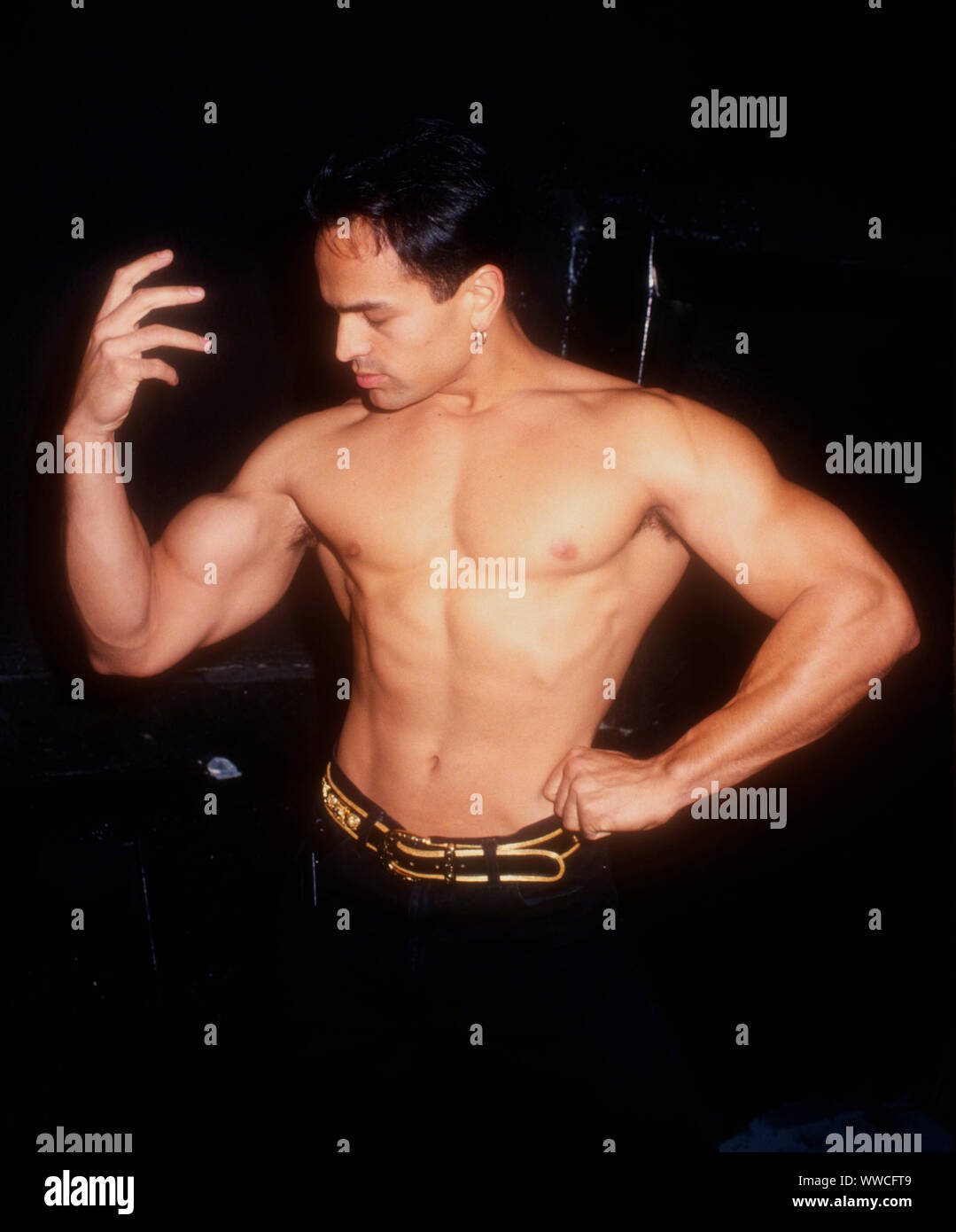 West Hollywood, California, USA 10th December 1994 Actor/model Apollo ...