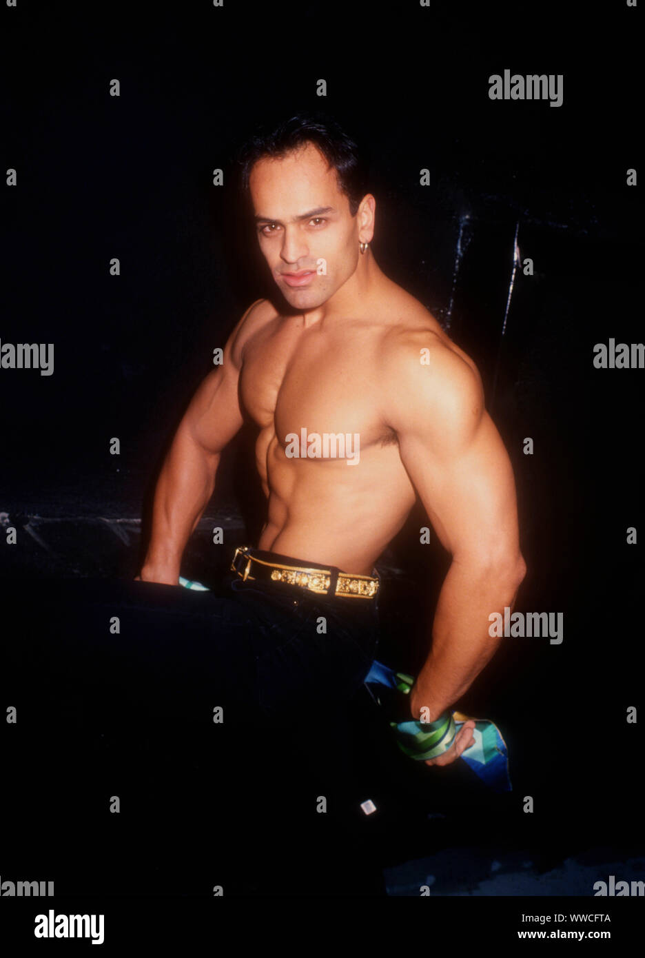 West Hollywood, California, USA 10th December 1994 Actor/model Apollo ...
